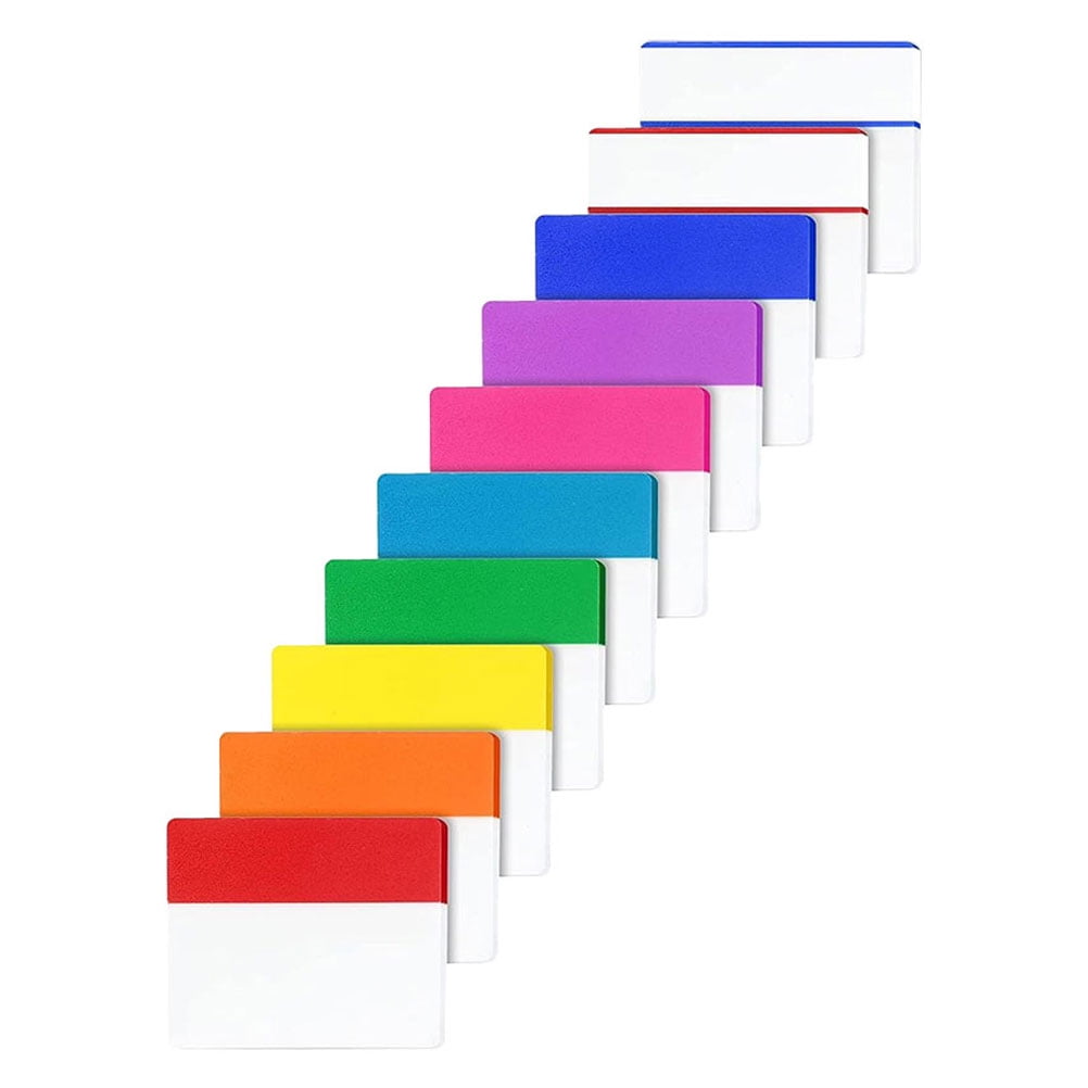 OUNONA 10 Books Of Tabs Sticky Tabs Sticky Tabs For Notebooks Paper ...