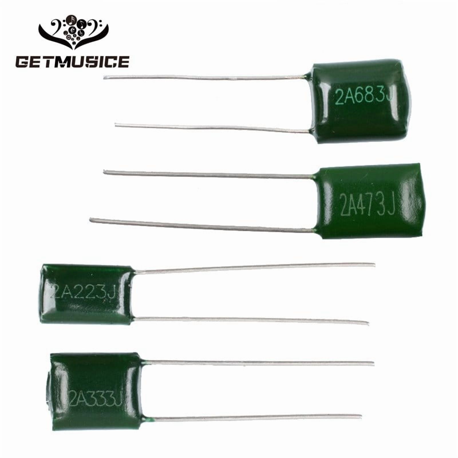 OUNONA 10-Pack 0.047uf Guitar Tone Capacitors for Electric Guitar and ...