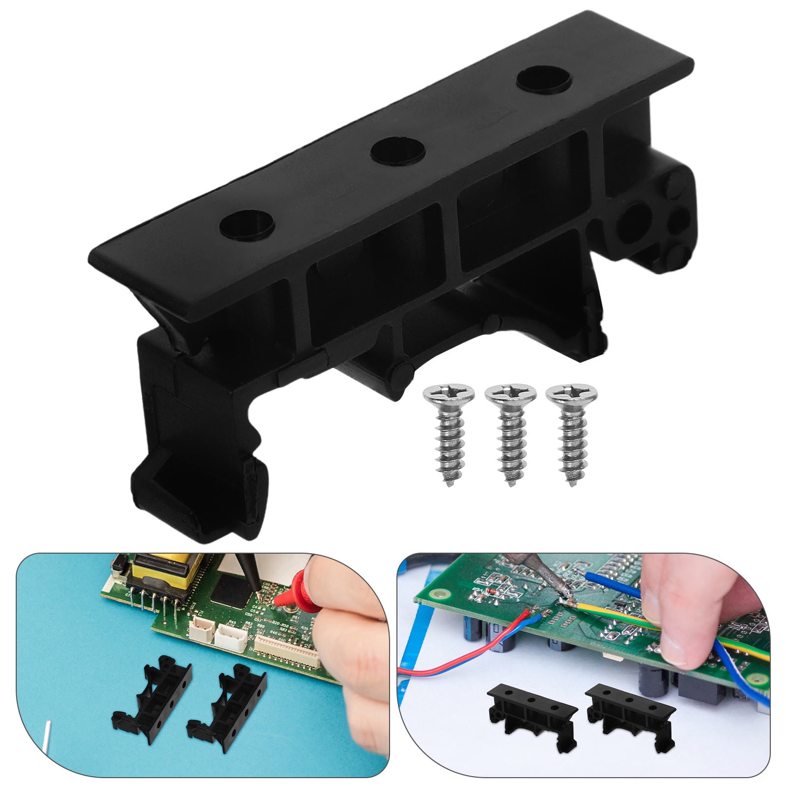 OUNONA 10 Pairs Circuit Board Fitting Pcb Panel Installation Bracket ...