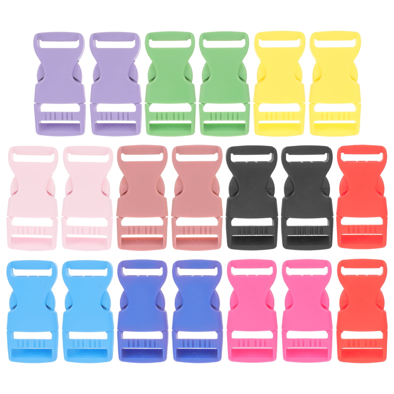 OUNONA 10 Pairs Quick Side Release Snap Buckles School Bag - Walmart.com