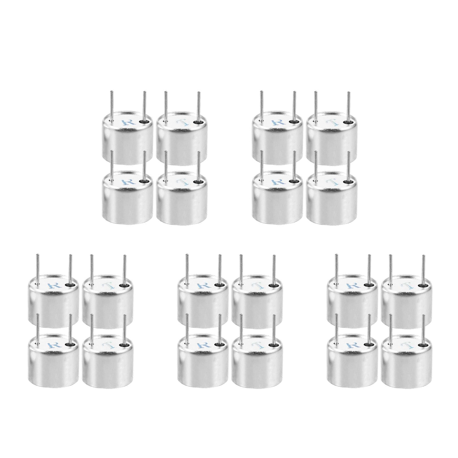 OUNONA 10 Pairs Ultrasonic Transducer Transmitter and Receiver Probe ...