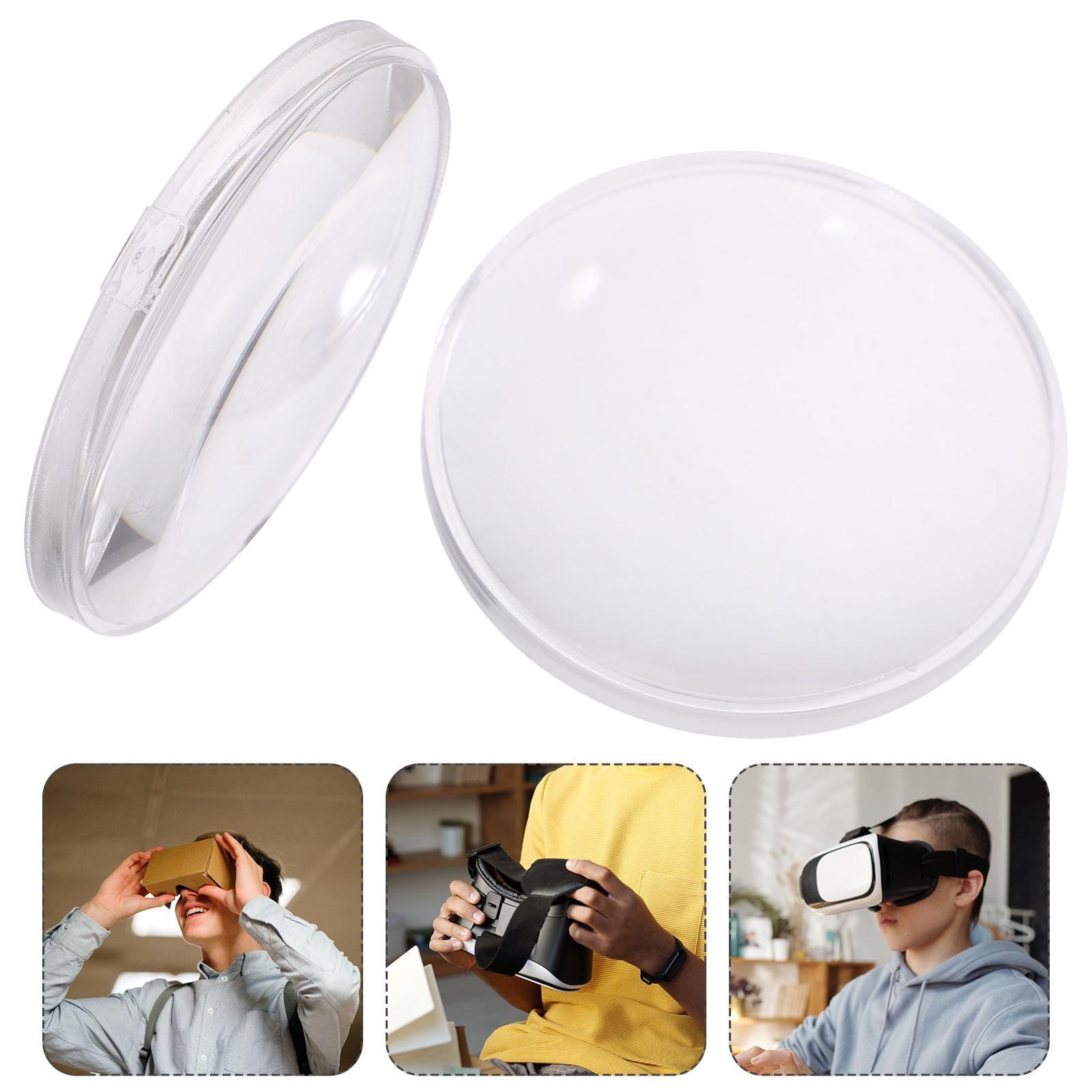 OUNONA 10 Pcs 3D Optical Lens VR Replacement Accessories - Walmart.com
