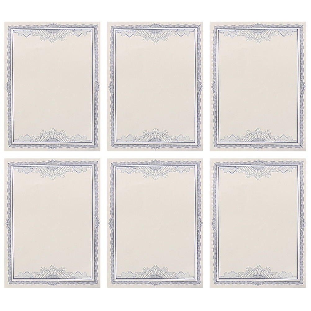 OUNONA 10 Pcs A4 Paper Inner Core Certificate Blank Award Certificates ...