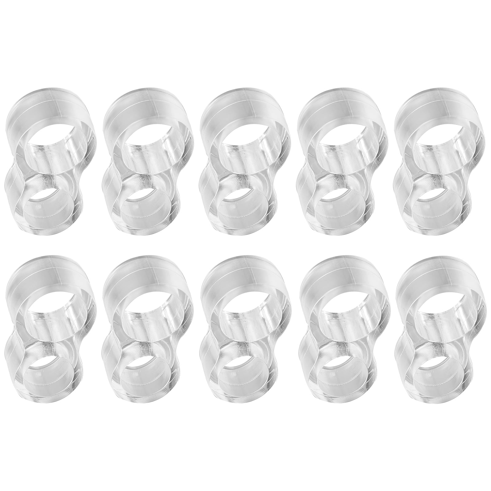 OUNONA 10 Pcs Door Ring Handle Stopper Bumper Wall Guard - Walmart.com