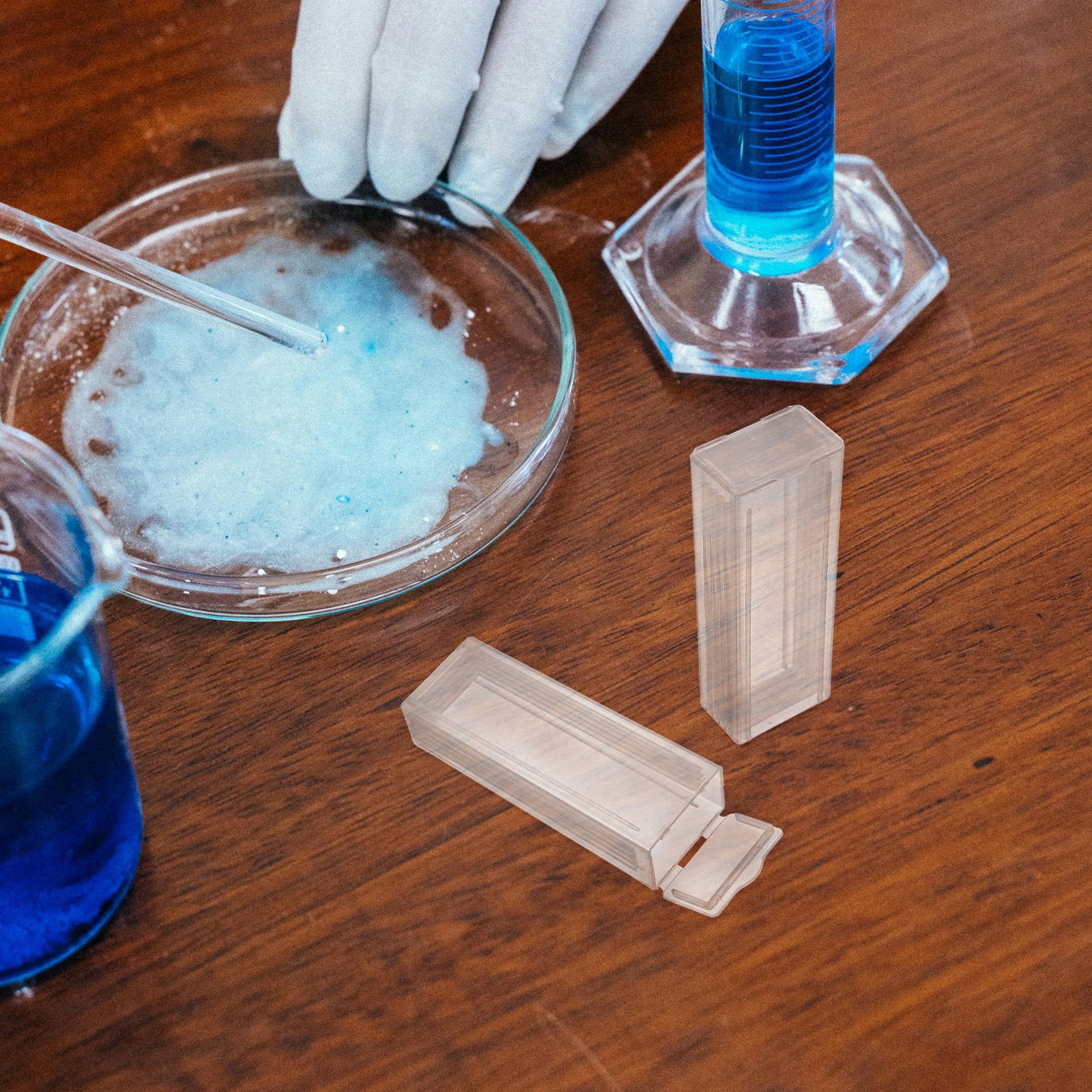 OUNONA 10 Pcs Microscope Slide Storing Tool for Box Work - Walmart.com