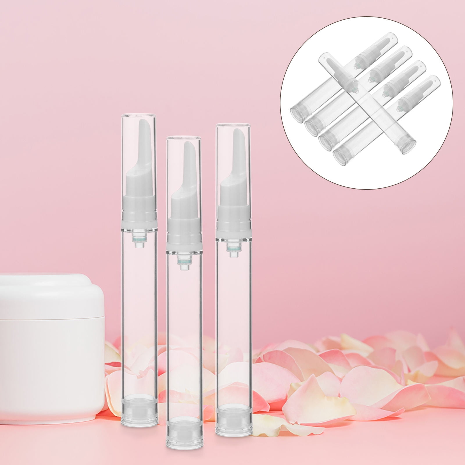 OUNONA 10 Pcs Moisturizer Container with Pump Dropper Bottle Airless - Walmart.com