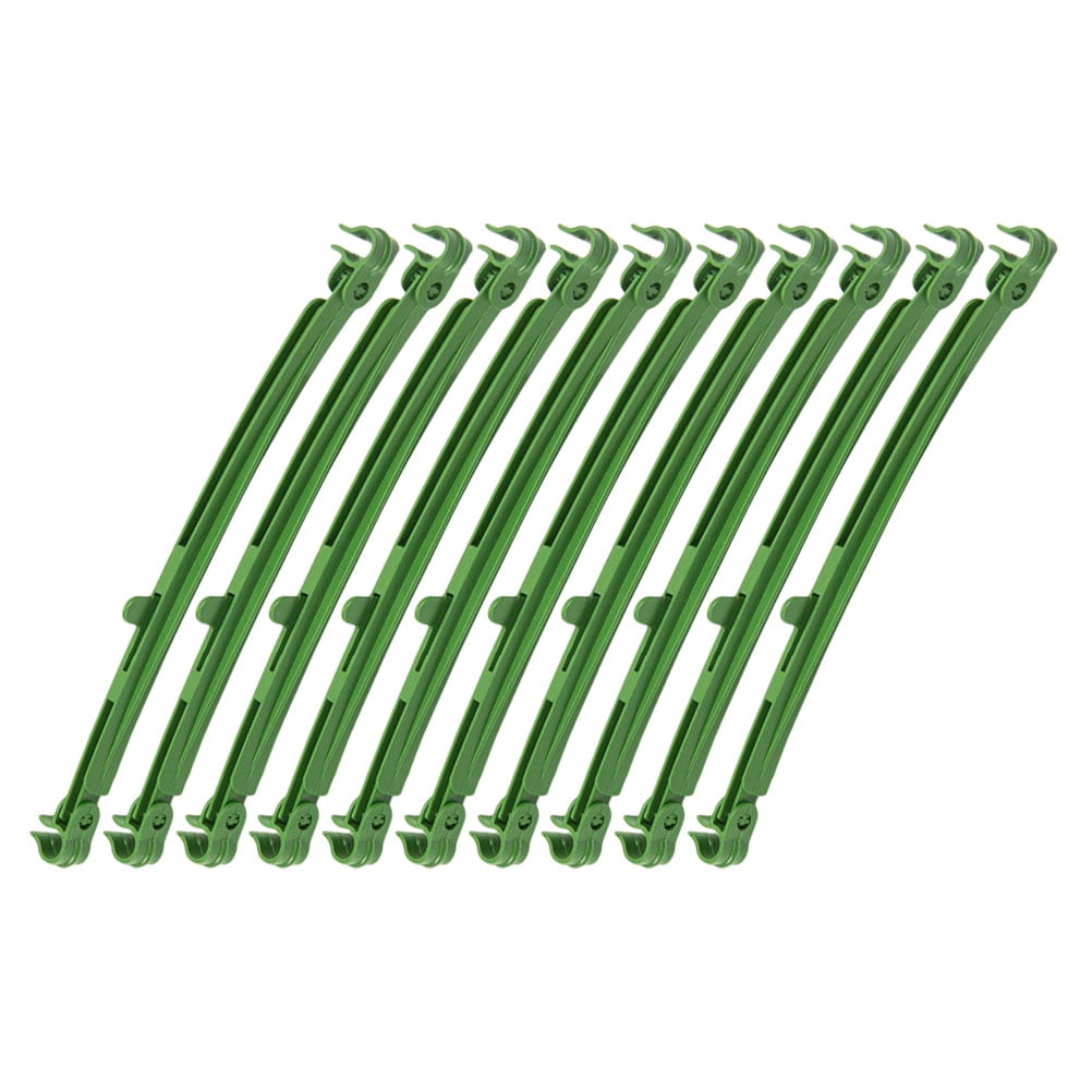 OUNONA 10 Pcs Plant Climbing Bracket Ties Garden Trellis Indoor Green ...