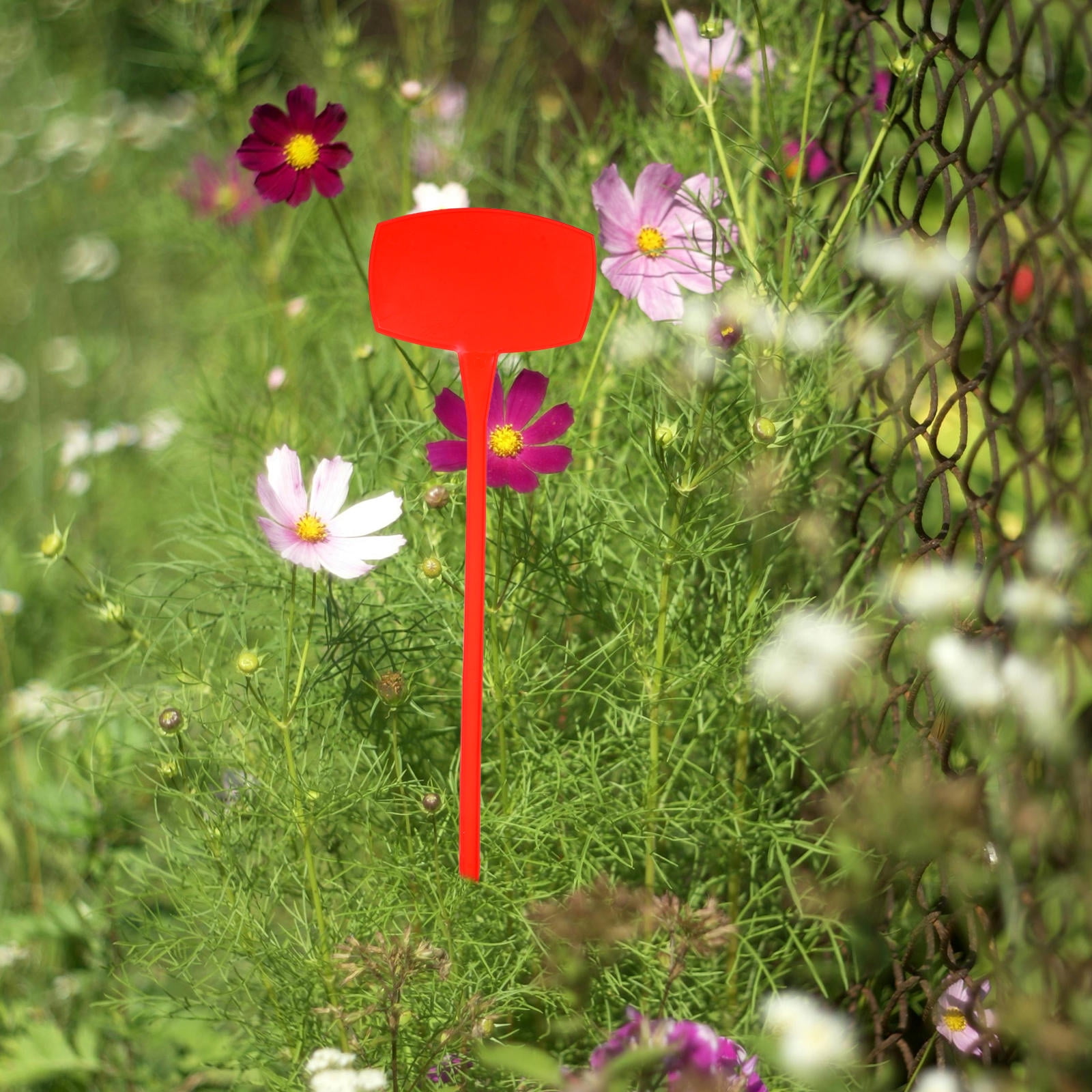 OUNONA 10 Pcs Plant Label Colored Tabs Nursery Tag Outdoor Plants ...