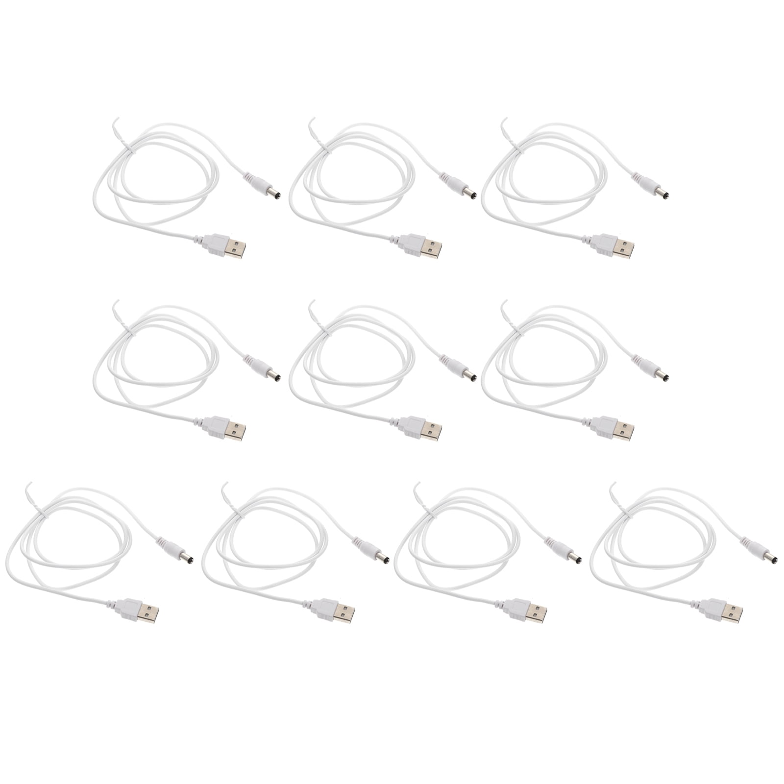 OUNONA 10 Pcs Power Fire Charger USB to Dc Cable Long Service Time ...