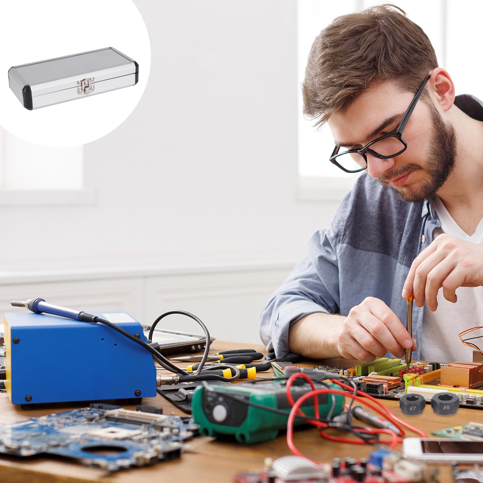 OUNONA 10 Pcs/Set Nut Extractor Removal Tool Recessed Remover - Walmart.com