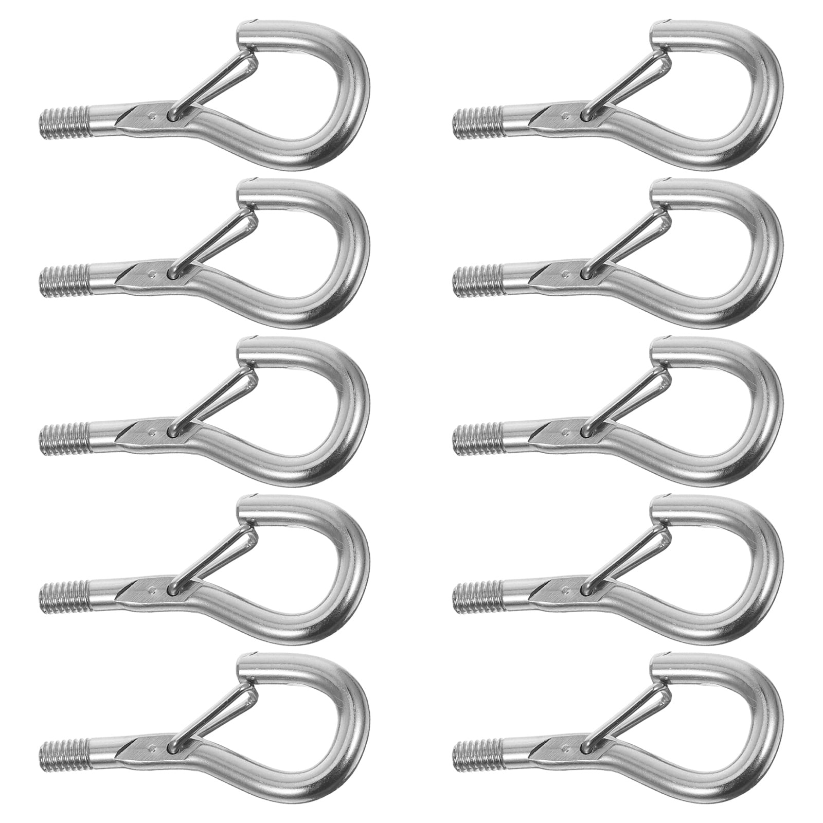 OUNONA 10 Pcs Single Hole Puncher Favor Wire Rope Lock Hook - Walmart.com