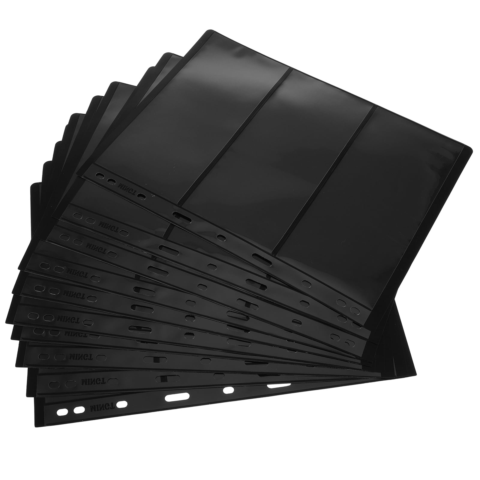 OUNONA 10 Pcs Stamp Collection Album Inserts Pendant Diffuser Black ...