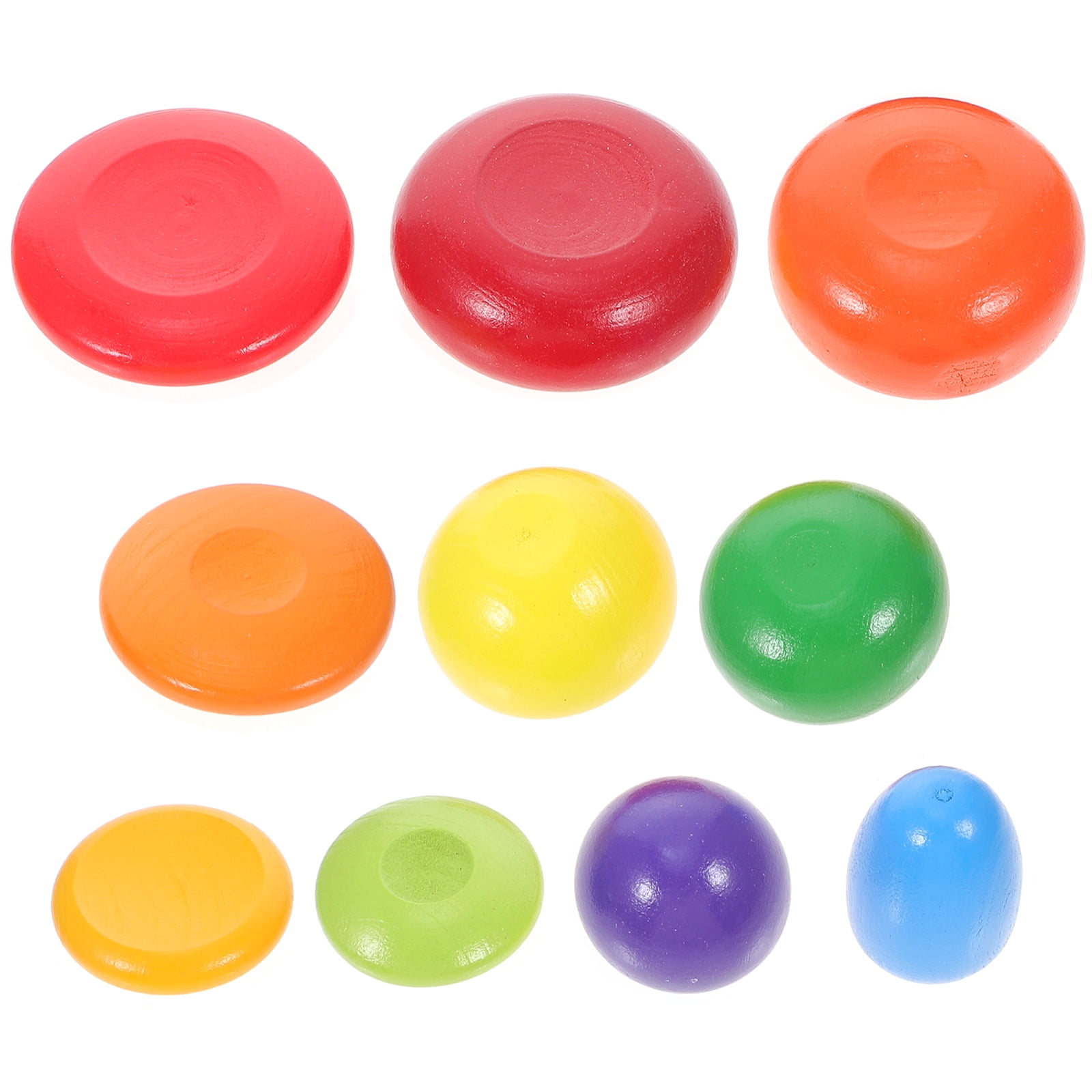 Rainbow Stacking Stones Toy for Playing Improves Concentration and ...