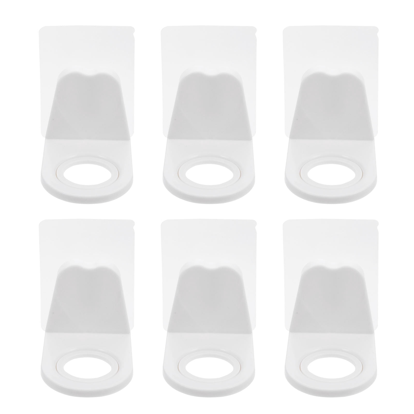 OUNONA 10 Pcs Wall-mounted Sticky Hook Shower Shelf Corner Storage ...