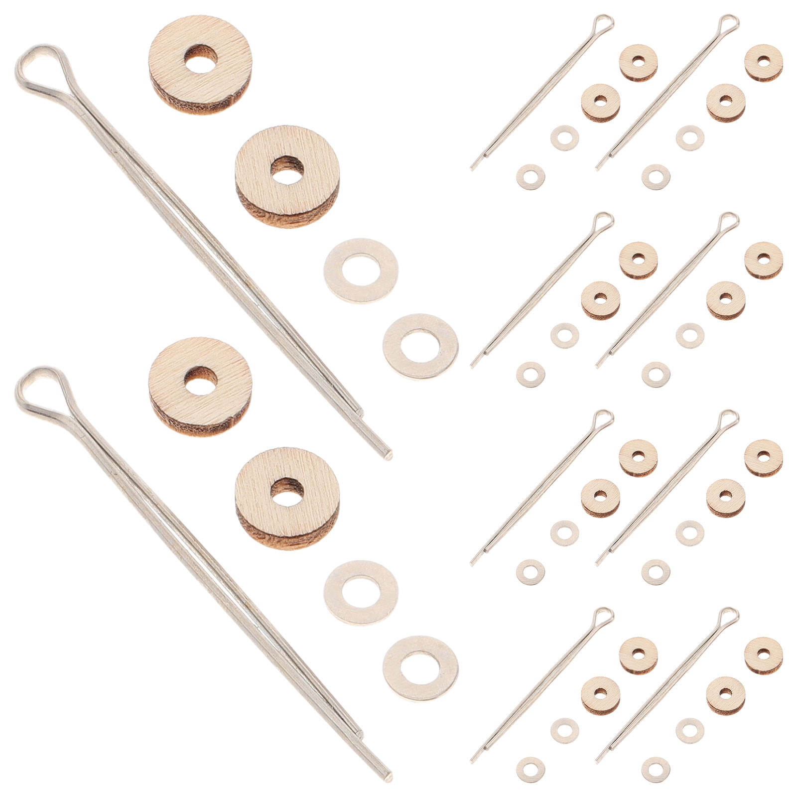 OUNONA 10 Set Bear Joint Connectors Diy Rotatable Doll Skeleton Parts ...