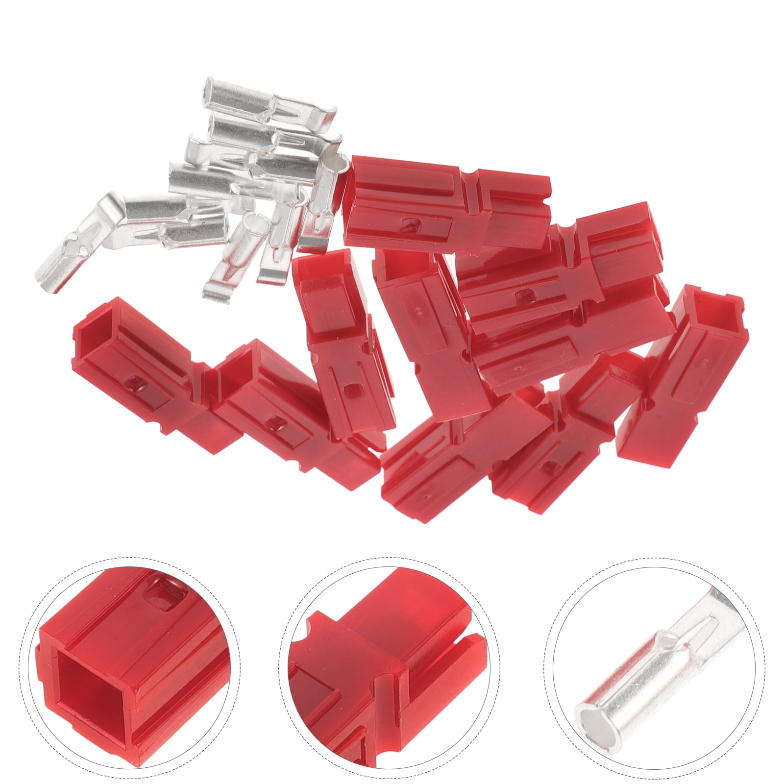 OUNONA 10 Sets Connector and Protective Plugs Power Connection Plugs ...