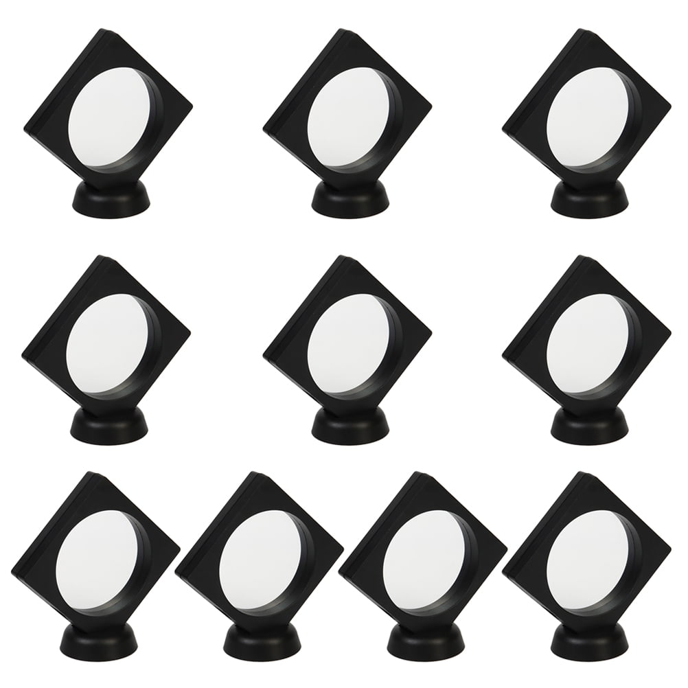 OUNONA 10 Sets Jewelry Specimen Display Case Floating Frame Display ...