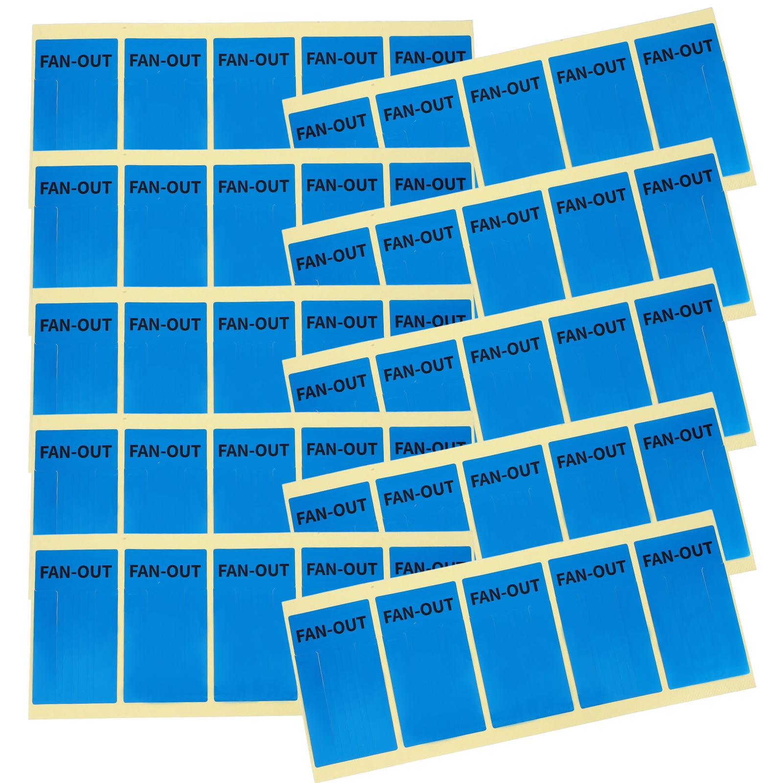 OUNONA 10 Sheets Adhesive Air Conditioner Labels Air Conditioner ...