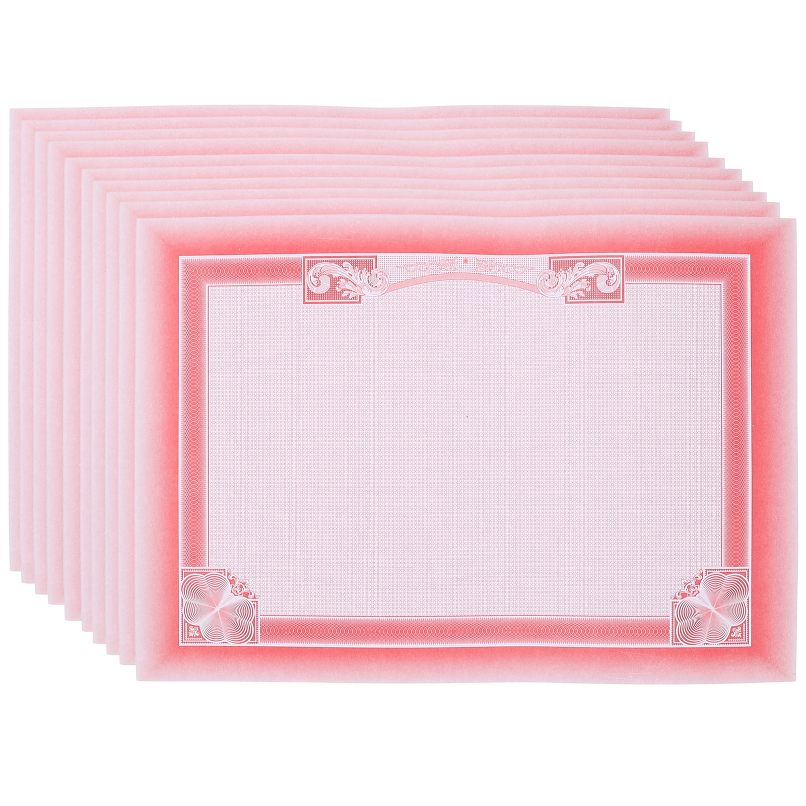 OUNONA 10 Sheets Blank Diploma Paper Certificate of Appreciation ...