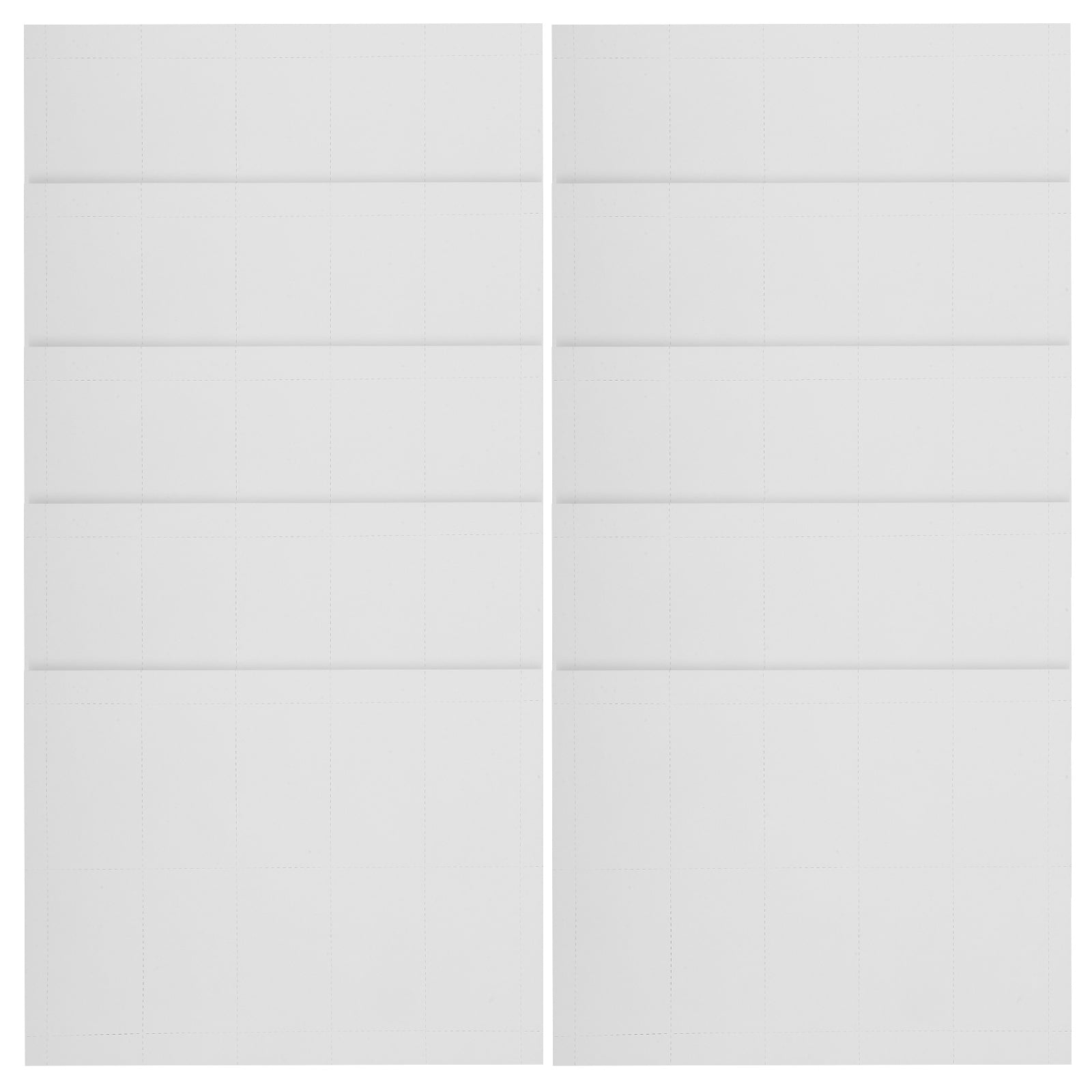 OUNONA 10 Sheets DIY Business Card Paper Small Businesses Supplies for ...