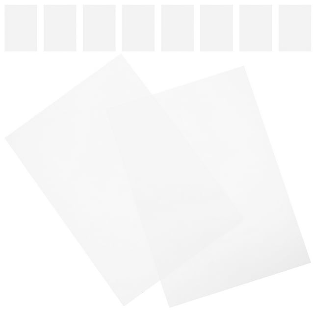 OUNONA 10 Sheets Printable Sheets Printable Bookmark Sheet Frosted ...