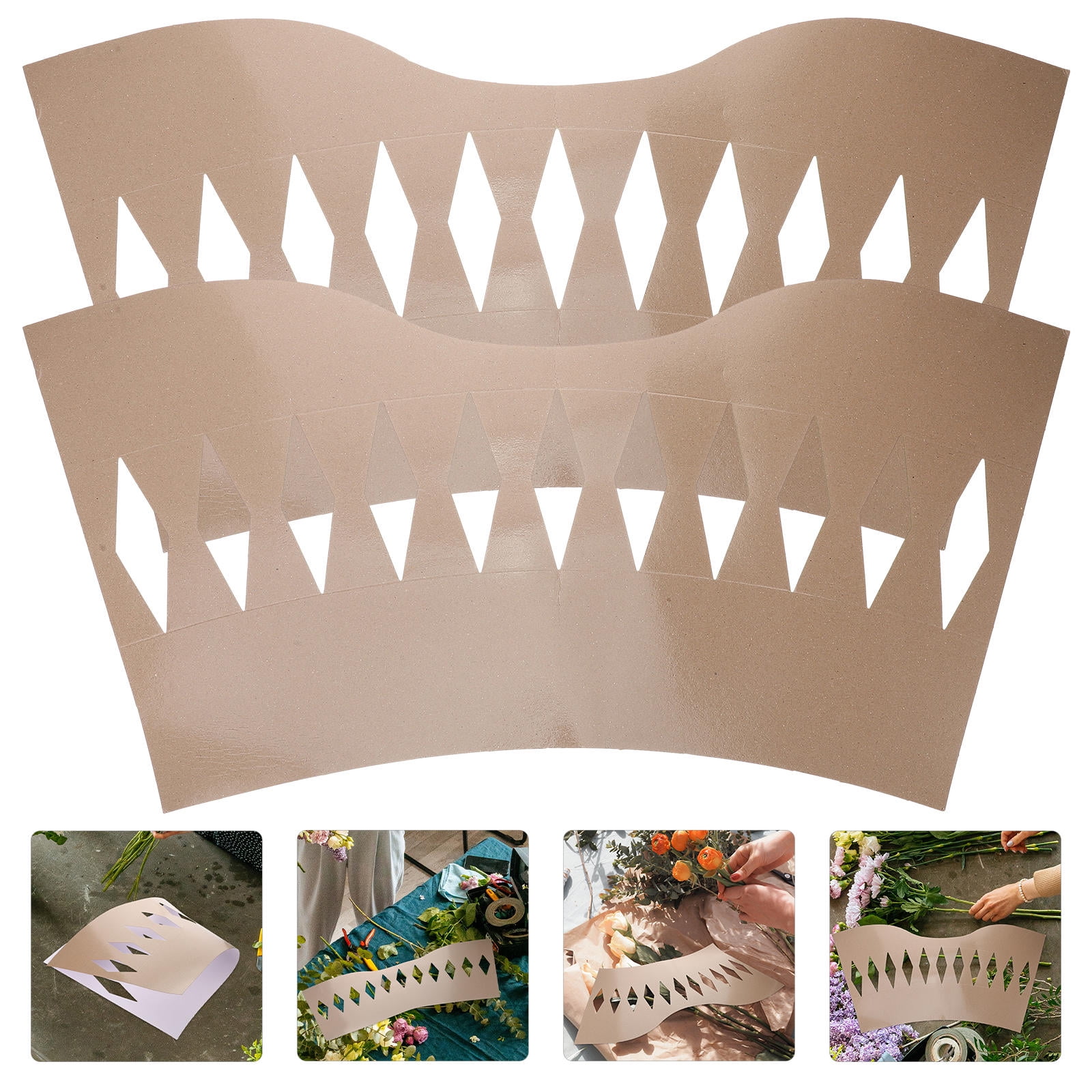 OUNONA 10 Sheets of Bouquet Holder Sheet Bouquet Base Sheet Flower ...