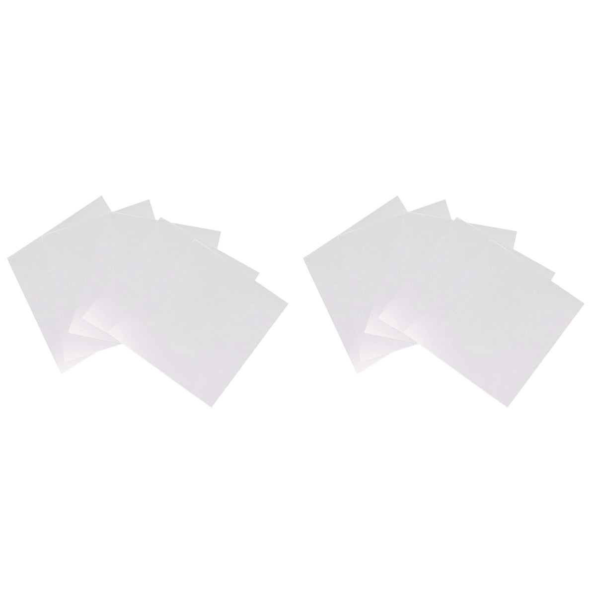 OUNONA 10 pcs 3D Blank Stencil Template Stencil Sheets PVC Material ...