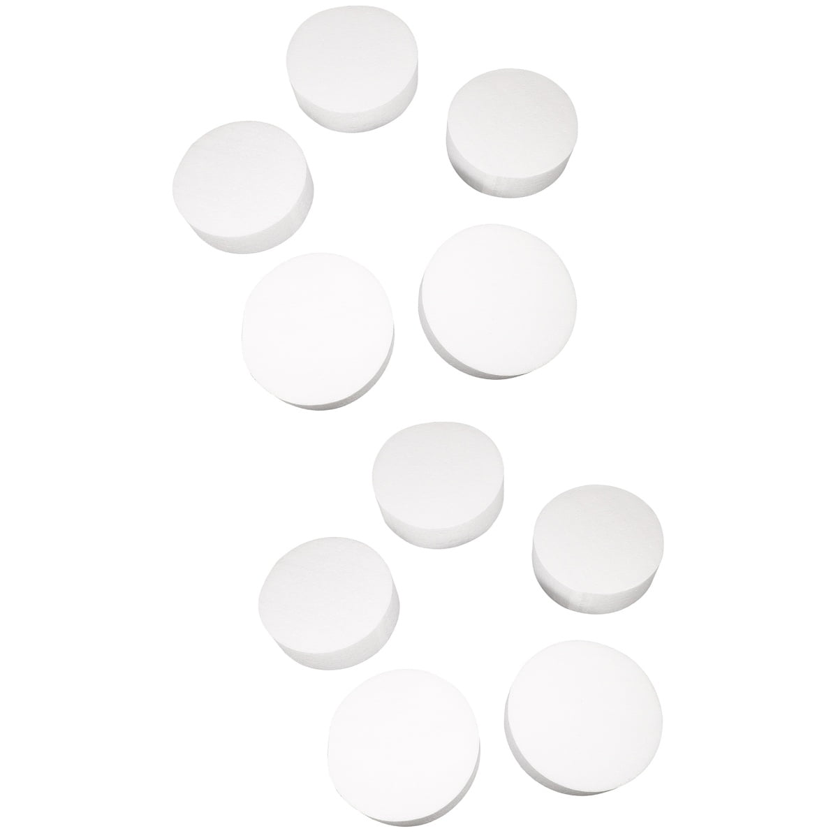 OUNONA 10 pcs Crafts Foam Model Foams Circles Model DIY Foam Circles ...