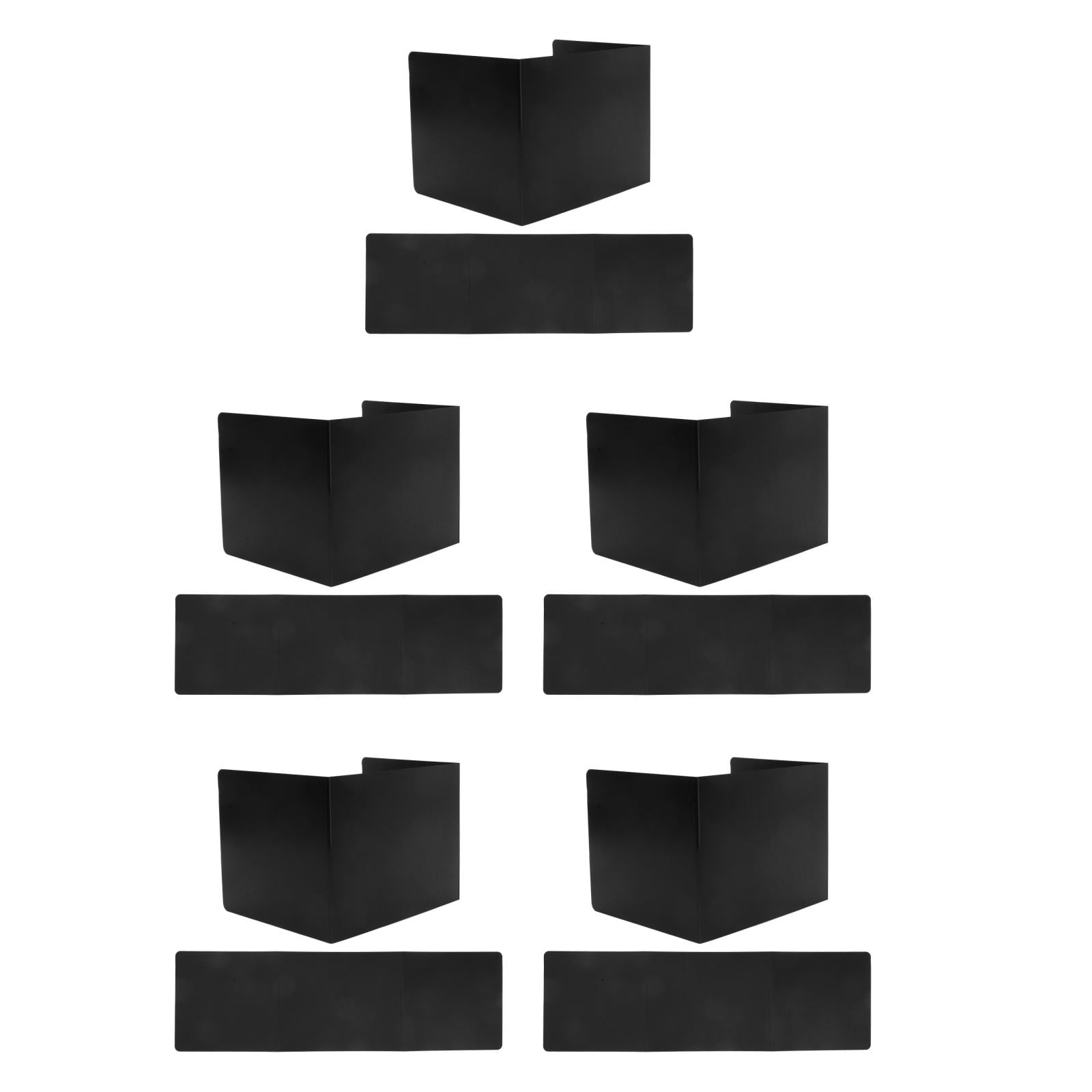OUNONA 10 pcs Desk Dividers Privacy Shield Folder Boards Students ...