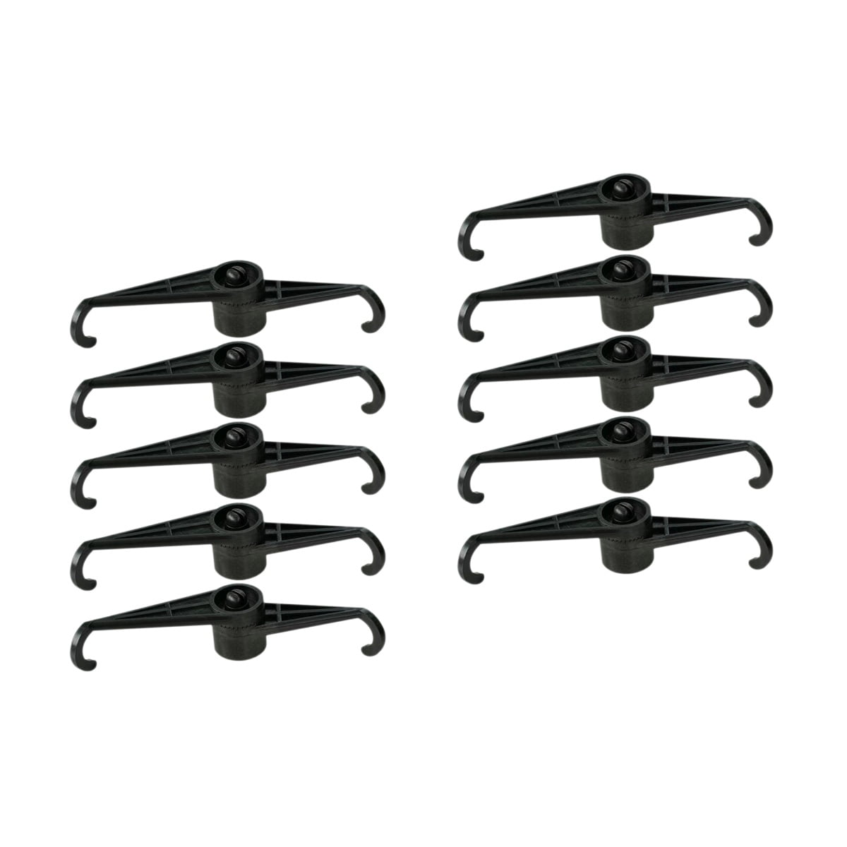 OUNONA 10 pcs Plant Branch Benders Adjustable Branch Puller Plastic ...