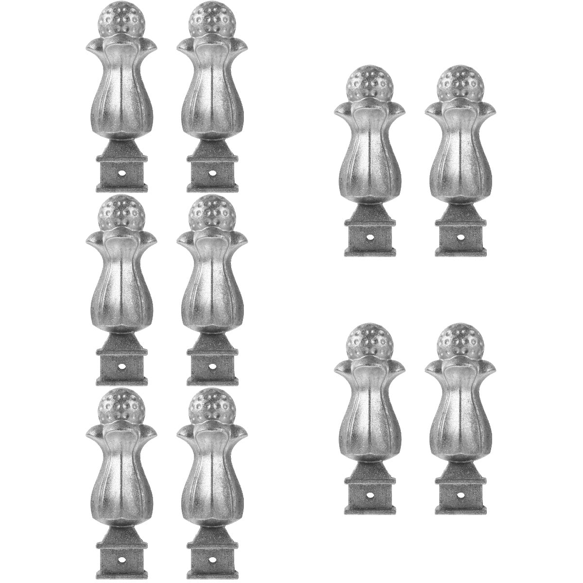 OUNONA 10 pcs Replacement Fence Fence Finials Outdoor Fence Finial ...