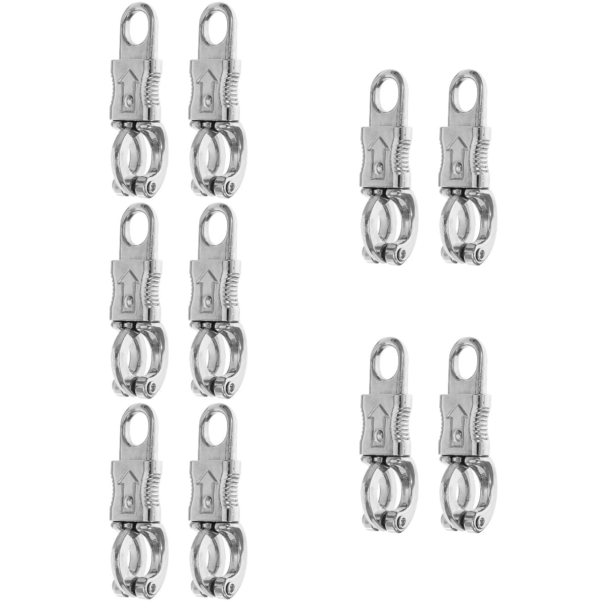 OUNONA 10 pcs Rope Release Clips Rope Hanging Hooks Horse Racing Rope ...