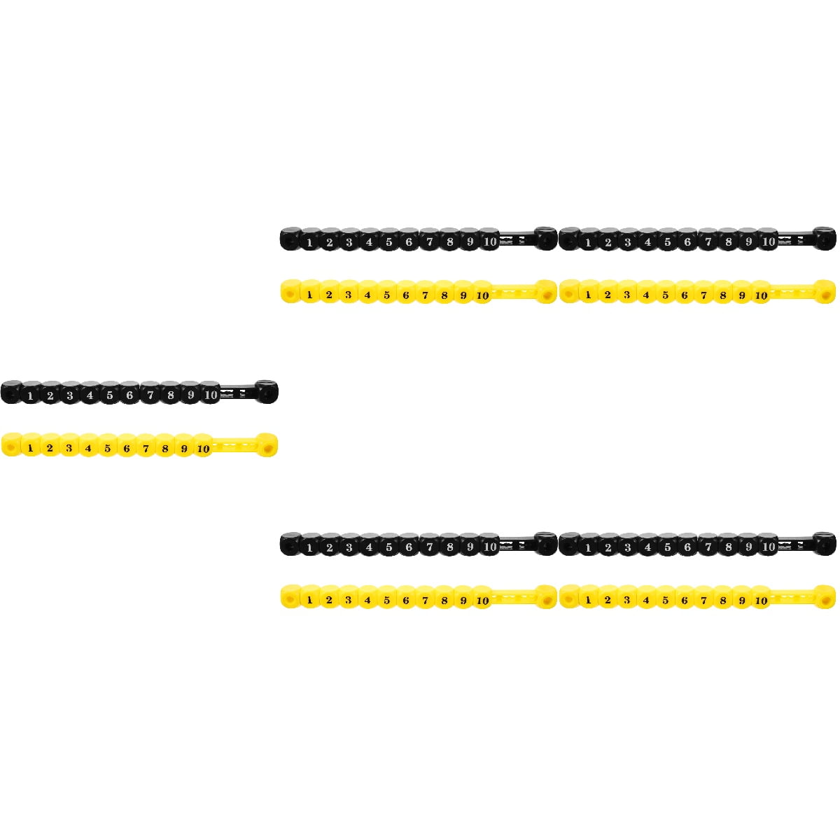 OUNONA 10 pcs Table Soccer Score Keepers Multipurpose Scoring Counters ...