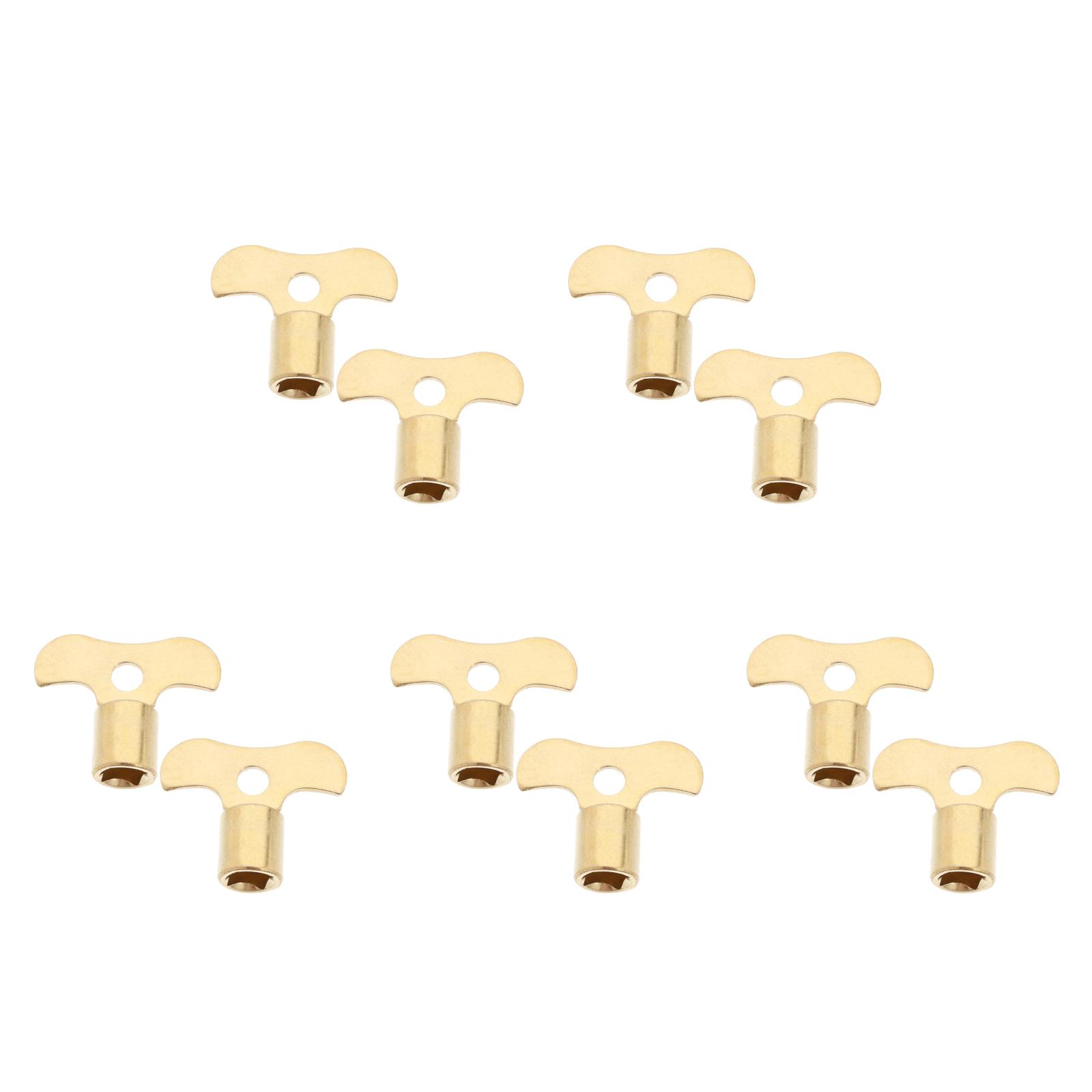 OUNONA 10 pcs Universal Valve Key for Water Spigot Lock Sillcock Water ...