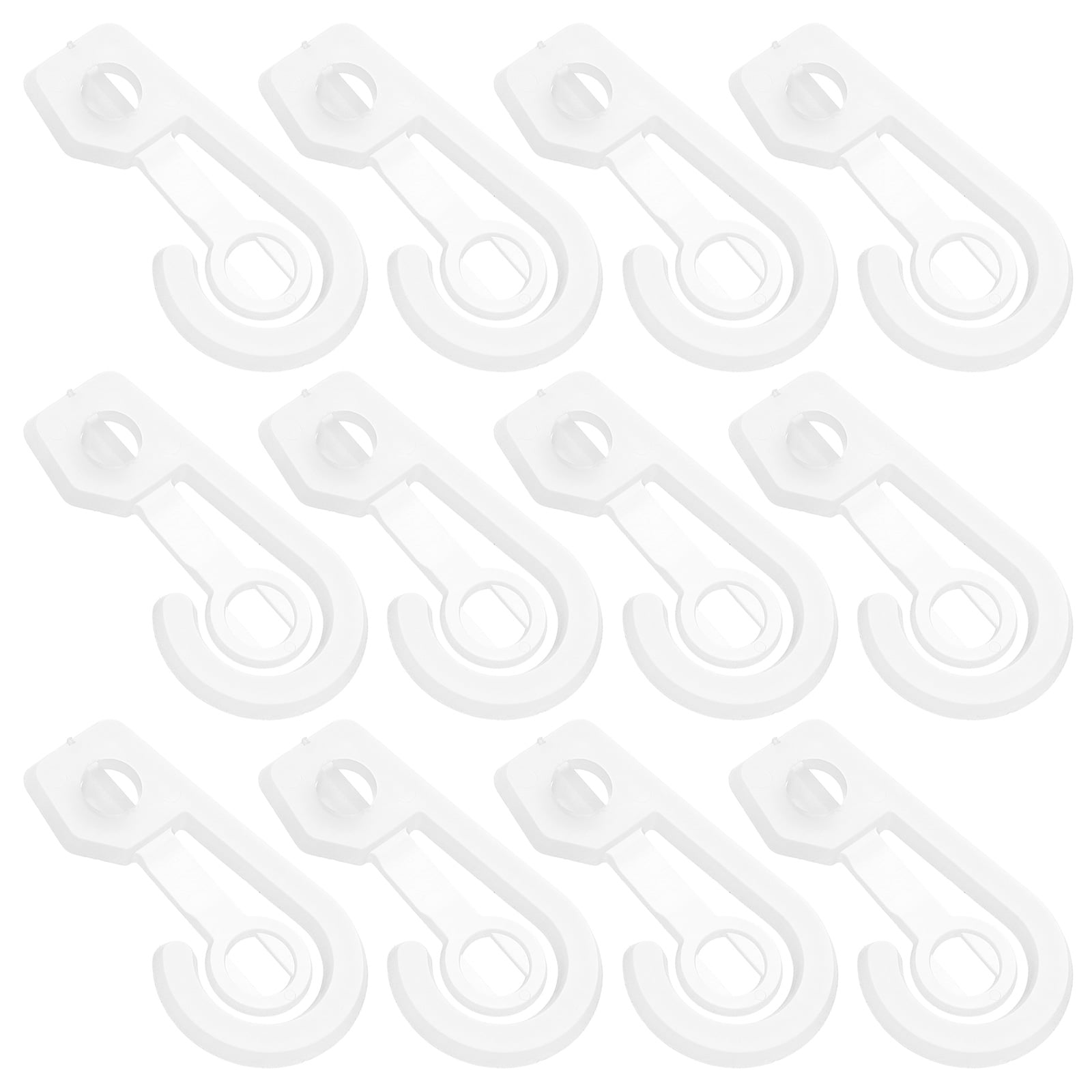 OUNONA 100 PCS Plastic Hook Retro Belt Light Switch Cover Hooks ...