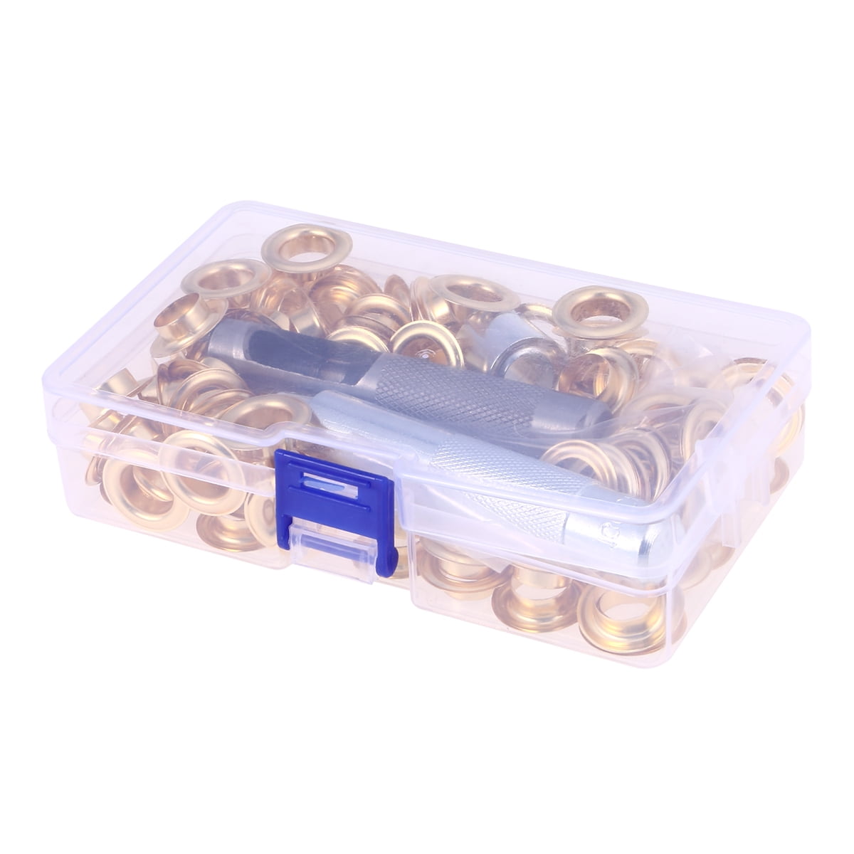 OUNONA 100 Pcs Button Fastener Clothing Fasteners Kit Drill Grommet ...