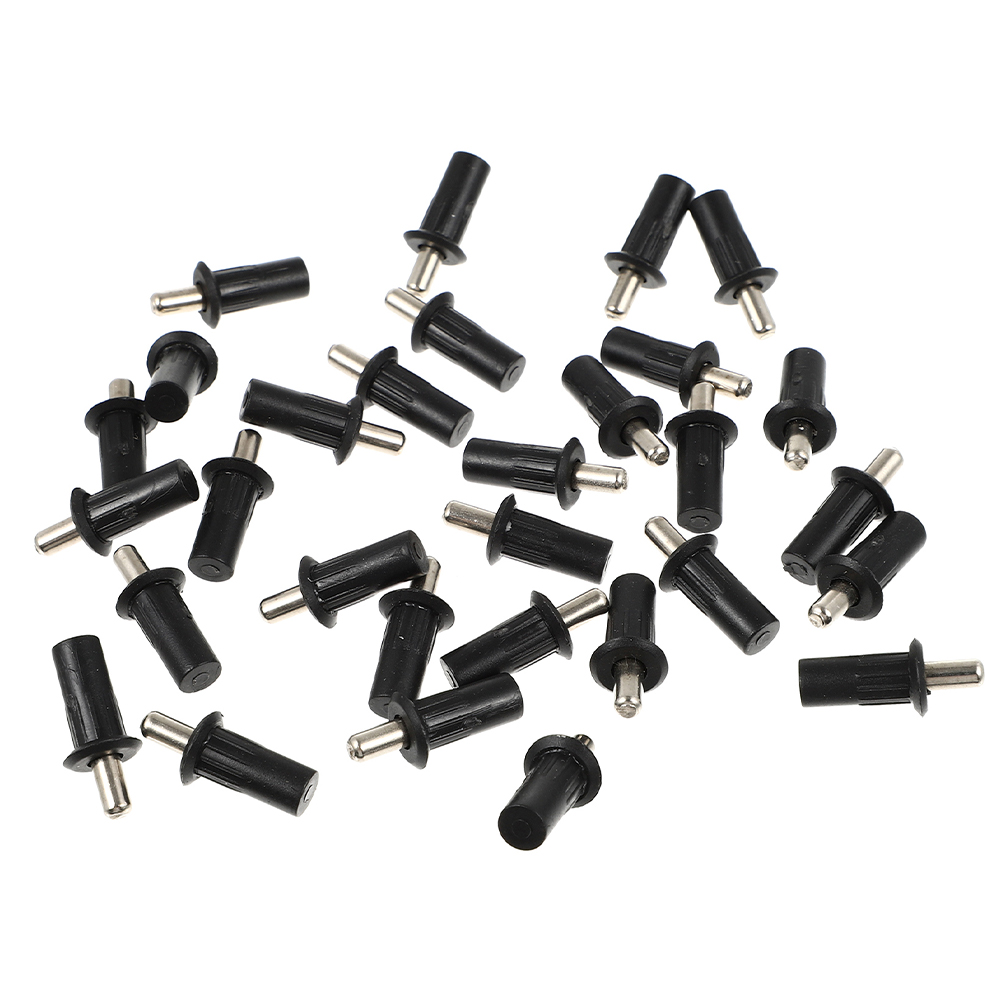 OUNONA 100 Pcs Shutter Repair Pins Bracket Boom Device Clamping Black ...