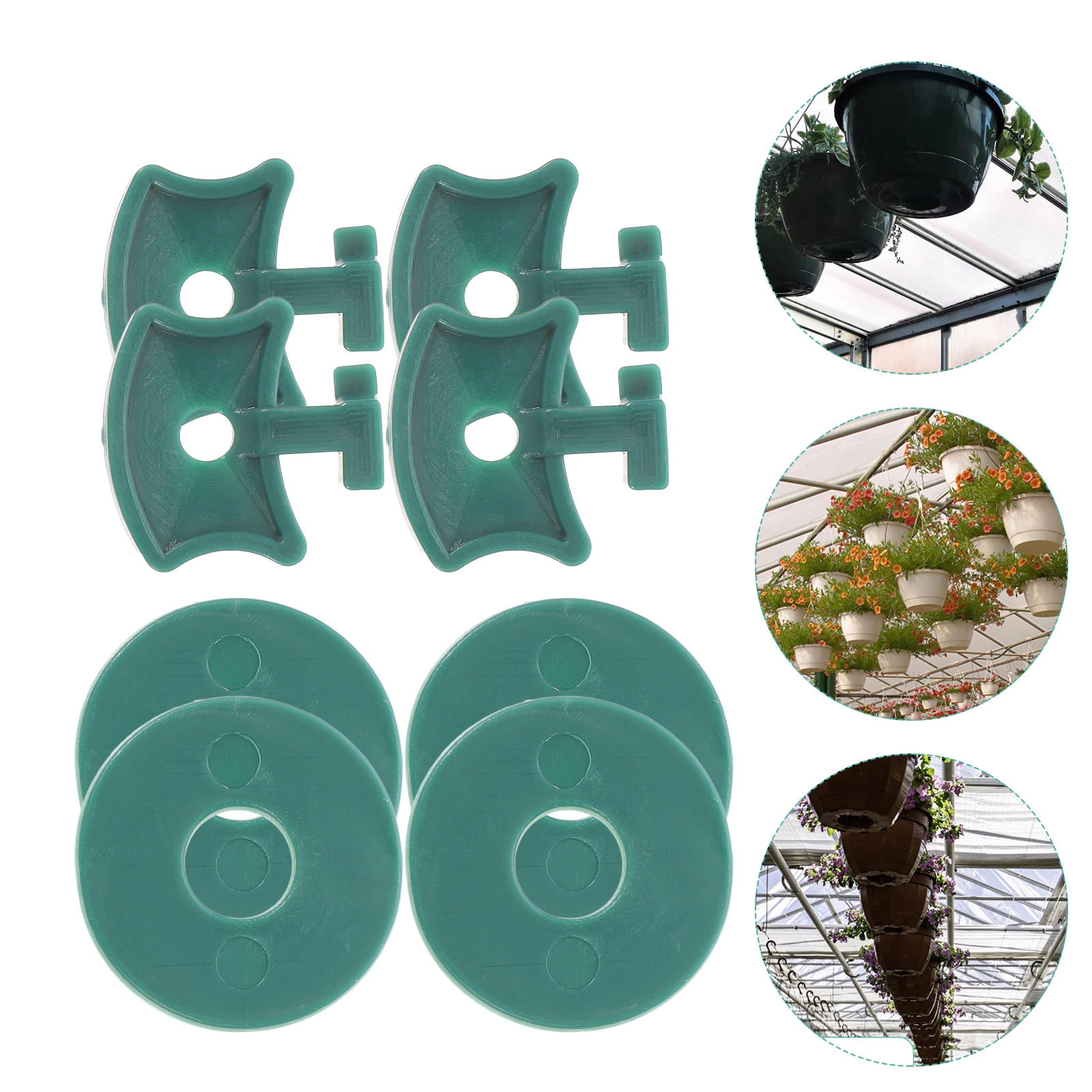 OUNONA 100 Sets Greenhouse Fixing Clip Clips Greenhouses Plant Plants ...