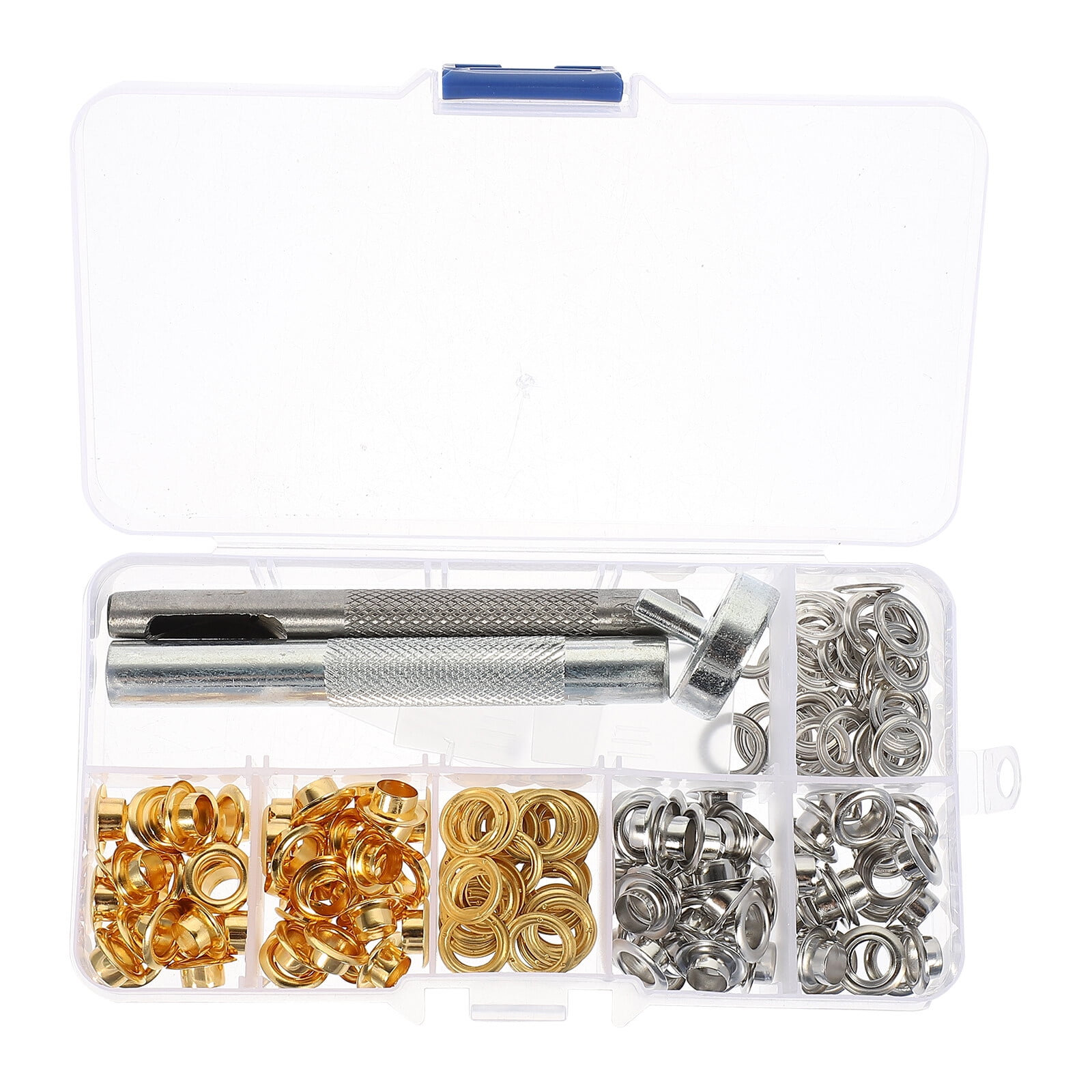 SASABAXI Sewing Eyelets Kit Assorted Color For Diy Crafts Projects 100 ...