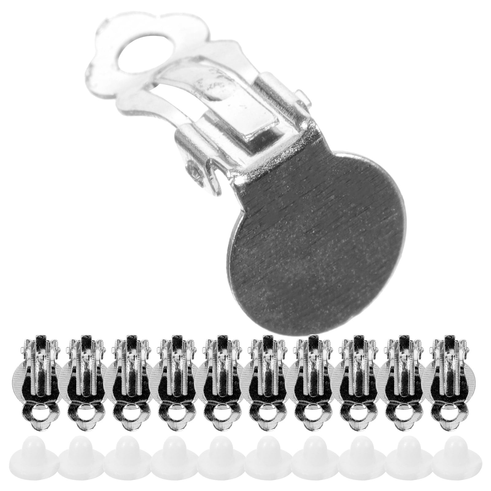 OUNONA 100 Sets Piercing Earring Clip DIY Clips for Small Objects ...