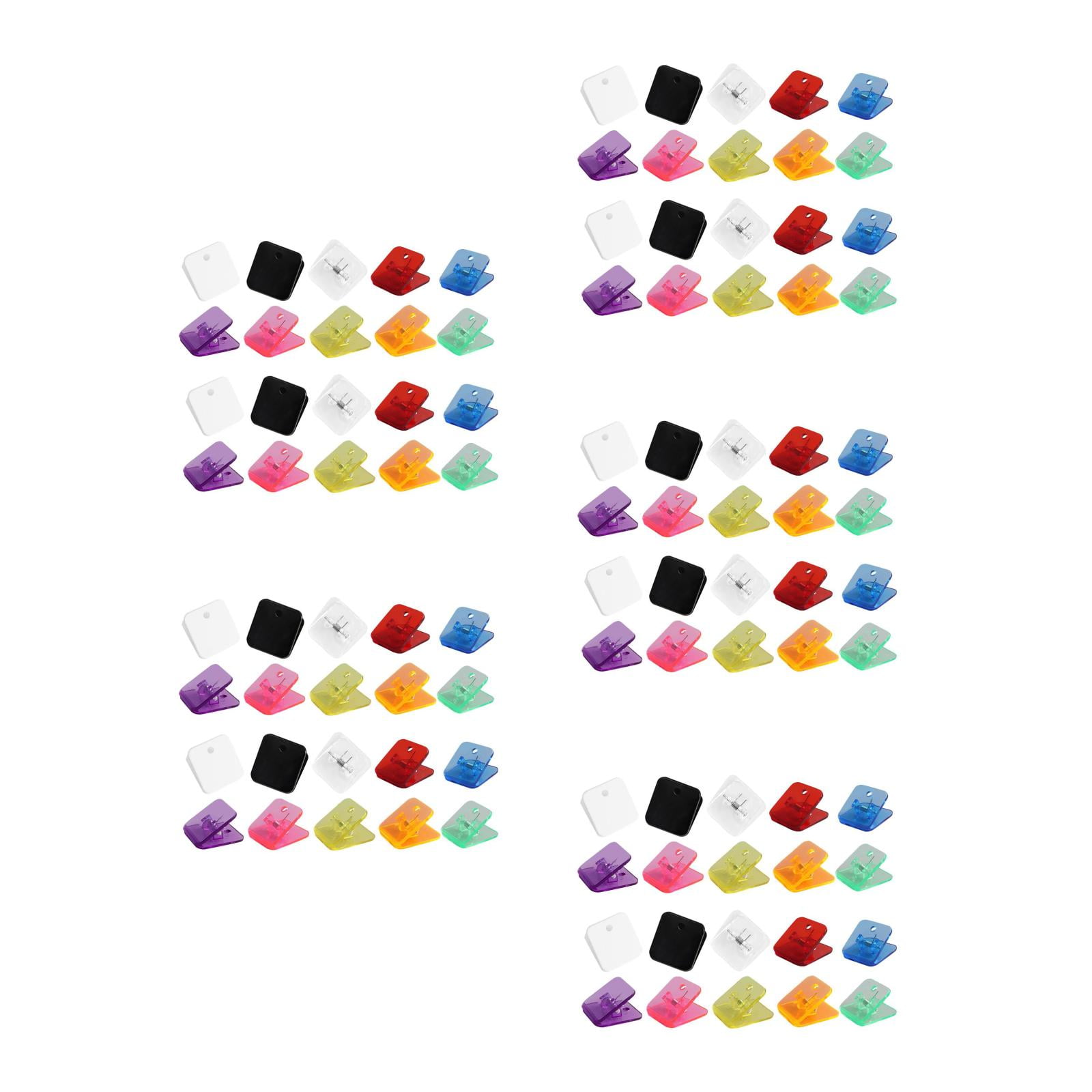 OUNONA 100 pcs Binder Clips Adorable File Clips Office Essentials Paper ...