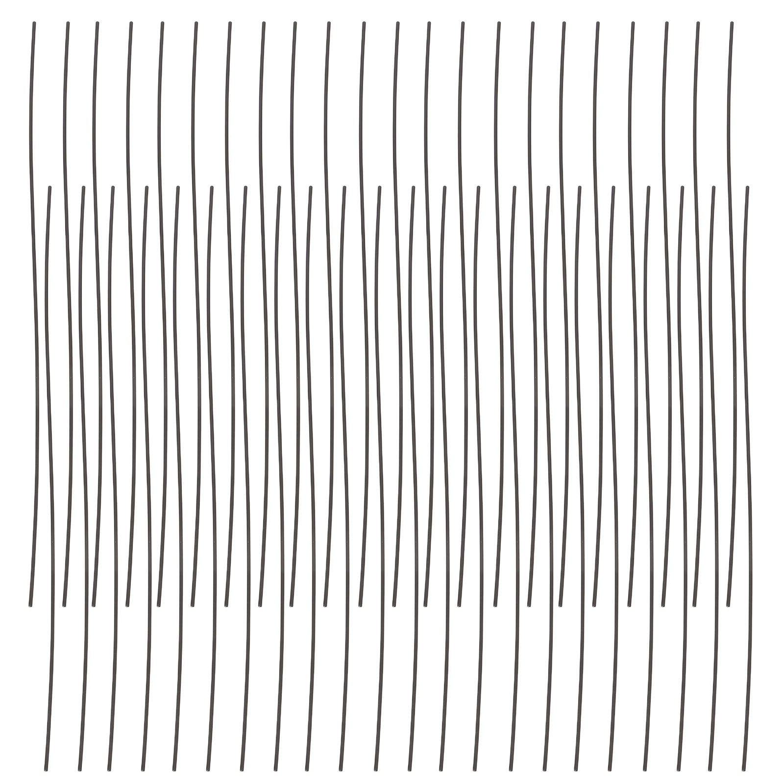 OUNONA 1000 Pcs Wire Tie Wraps Cable Trellis Electrical Slats Black ...