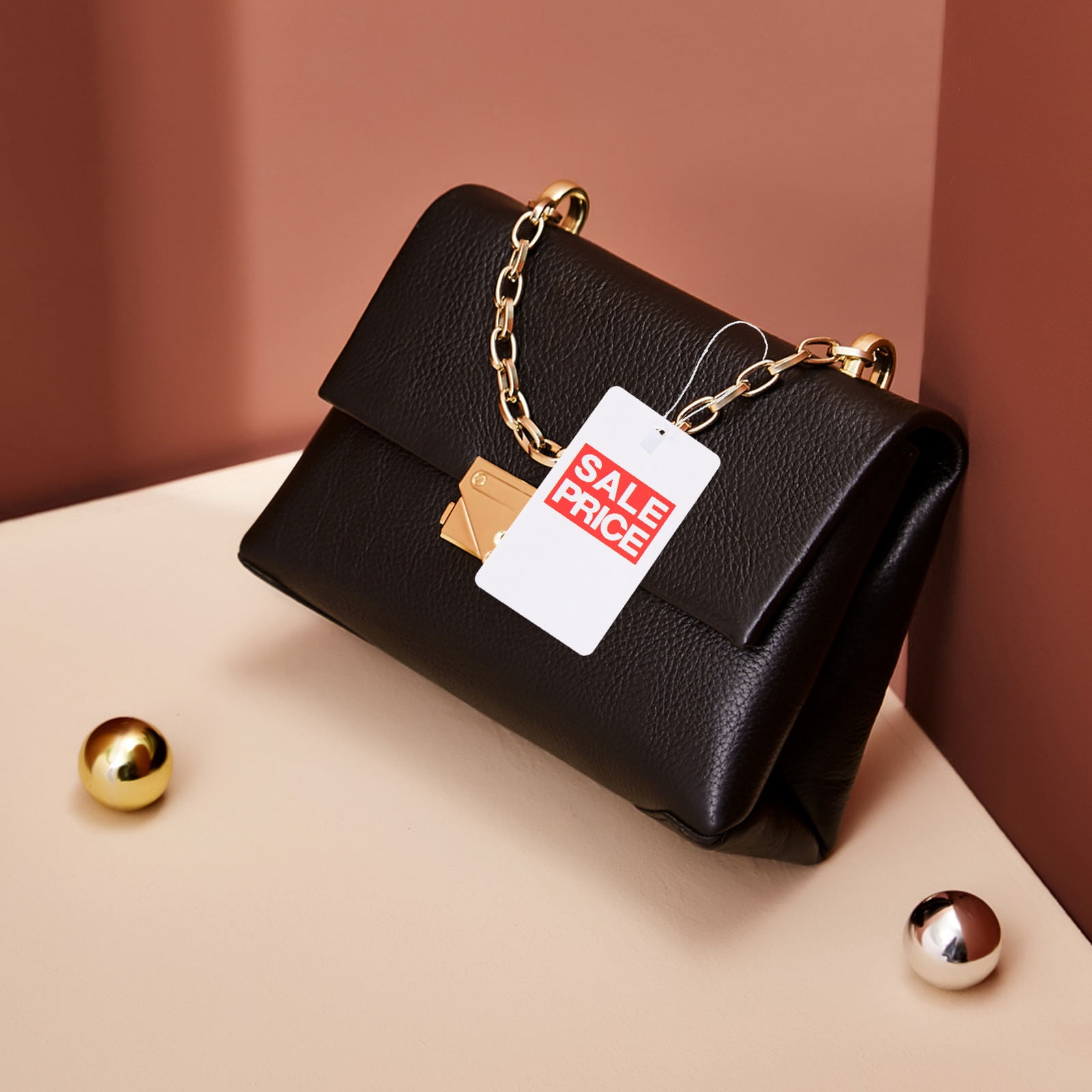 NIYANGLE Square Shape Tag Fastener White 1000Pcs 6.9X0.24X0.08In ...