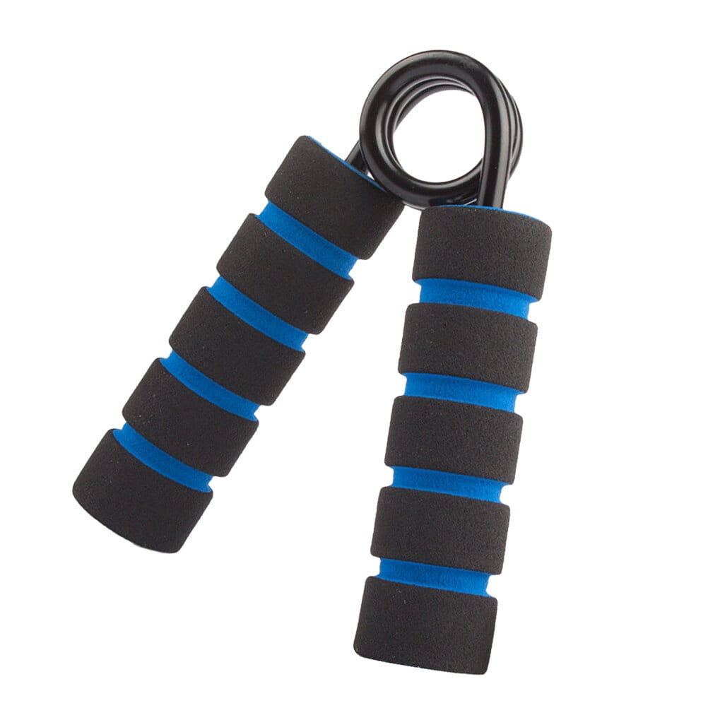 OUNONA Blue Aluminum Rod Hand Exerciser with Cover for Wrist Strength ...