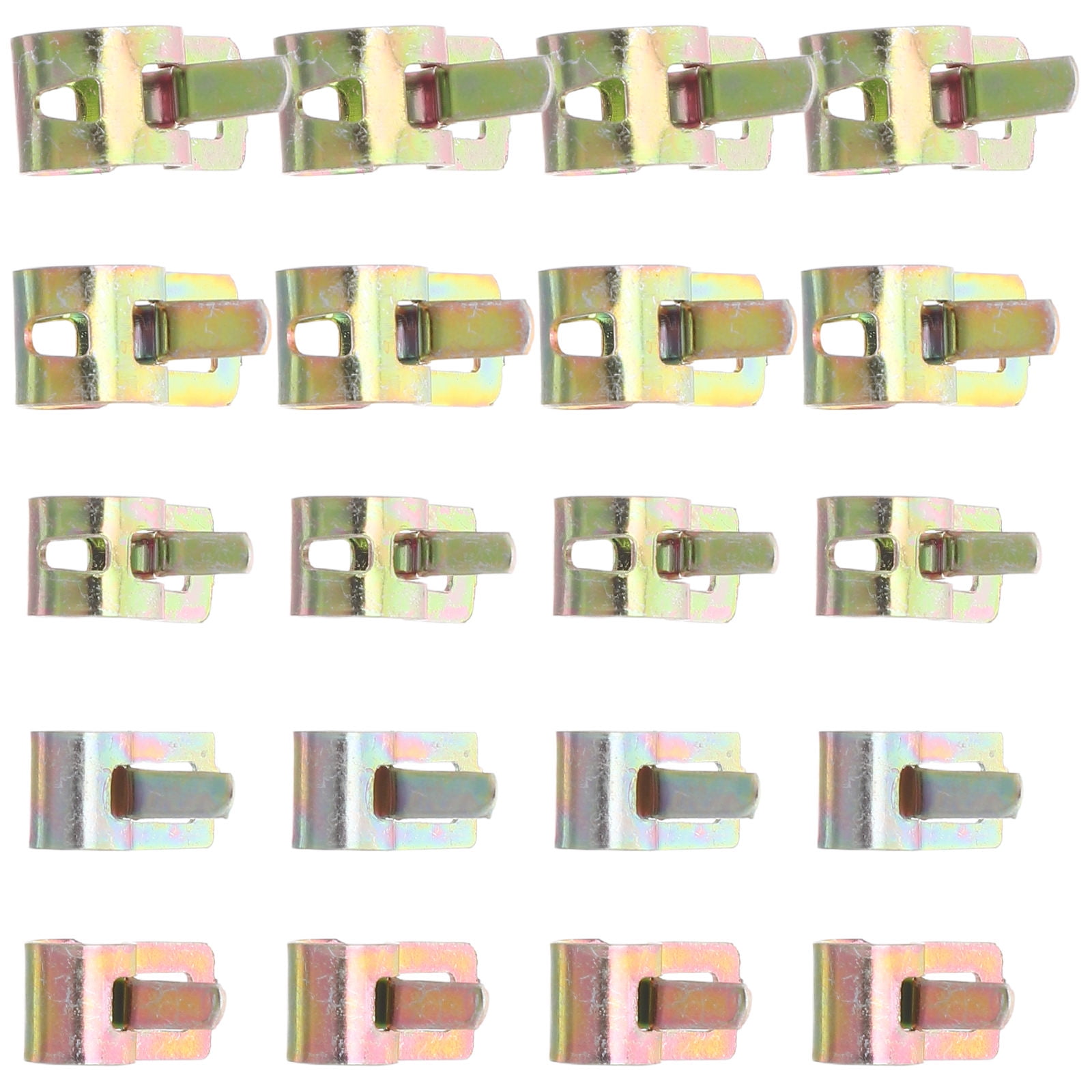 OUNONA Galvanized Multi-Color Soft Hose Clamps for Automotive and ...