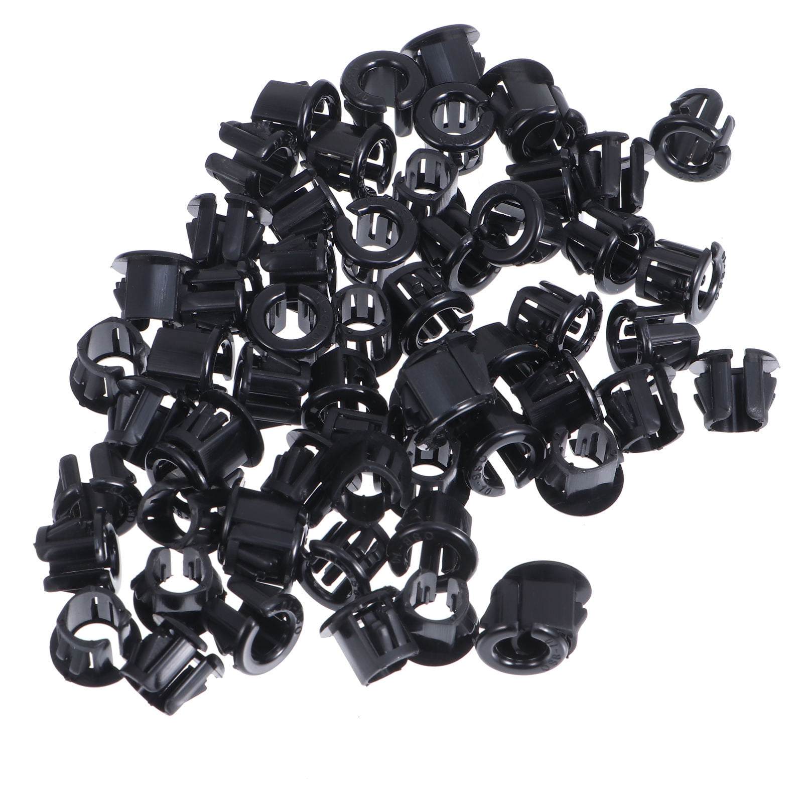 OUNONA 100Pcs Heat Resisting Snap Grommets for Cables and Wires Through ...