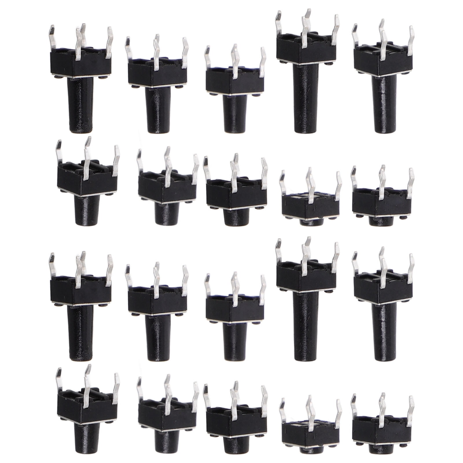 OUNONA 100Pcs Micro Switch Kit Tactile Push Button Switches Momentary ...