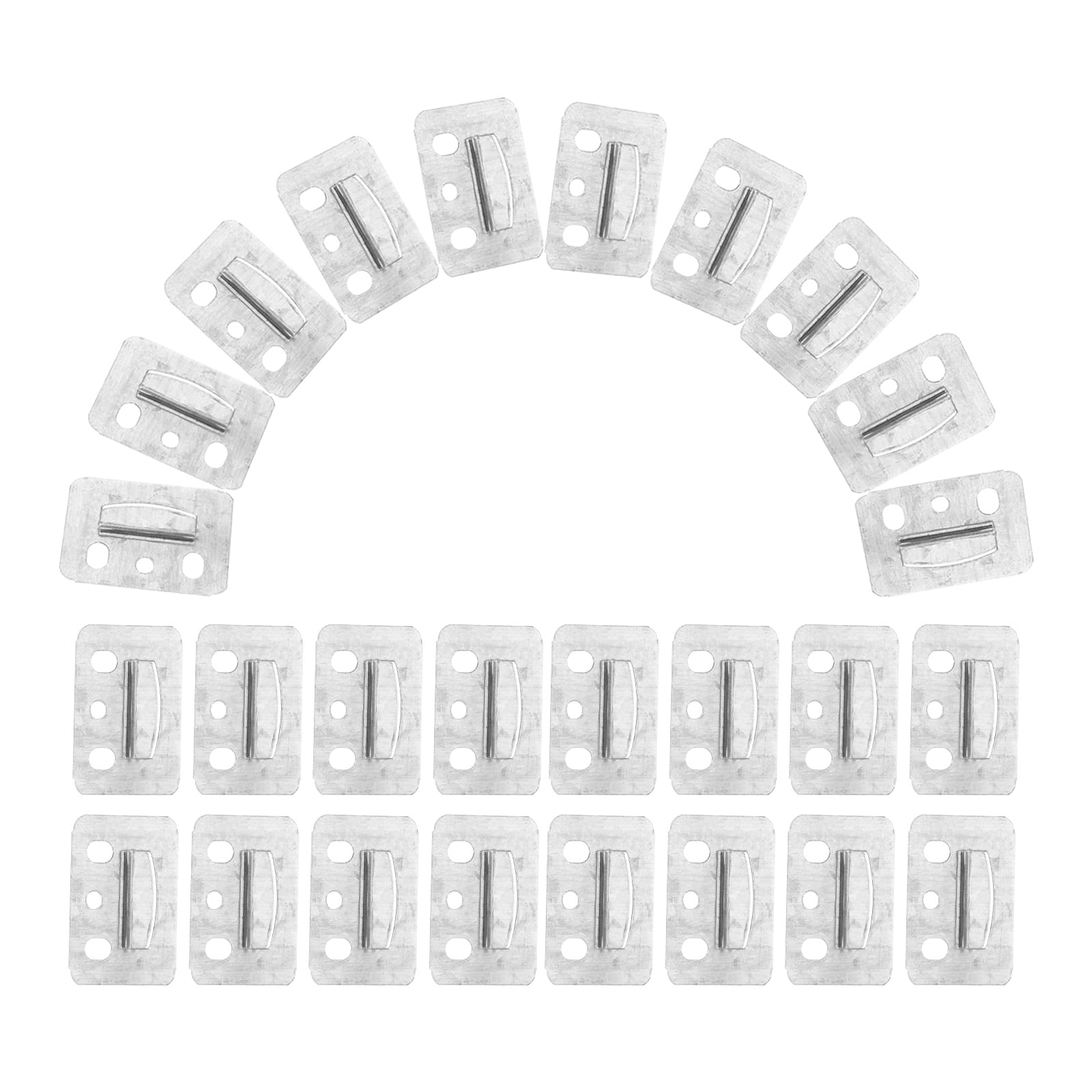 OUNONA 100Pcs Wall Panel Clamps Furniture Clamps Integrated Wall Panel ...
