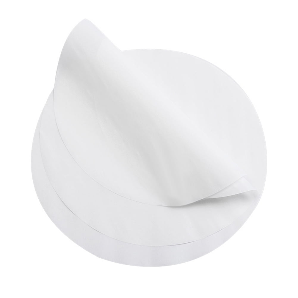 OUNONA 100pcs 10 Inch White Baking Paper Sheets for Round Cake Pans ...