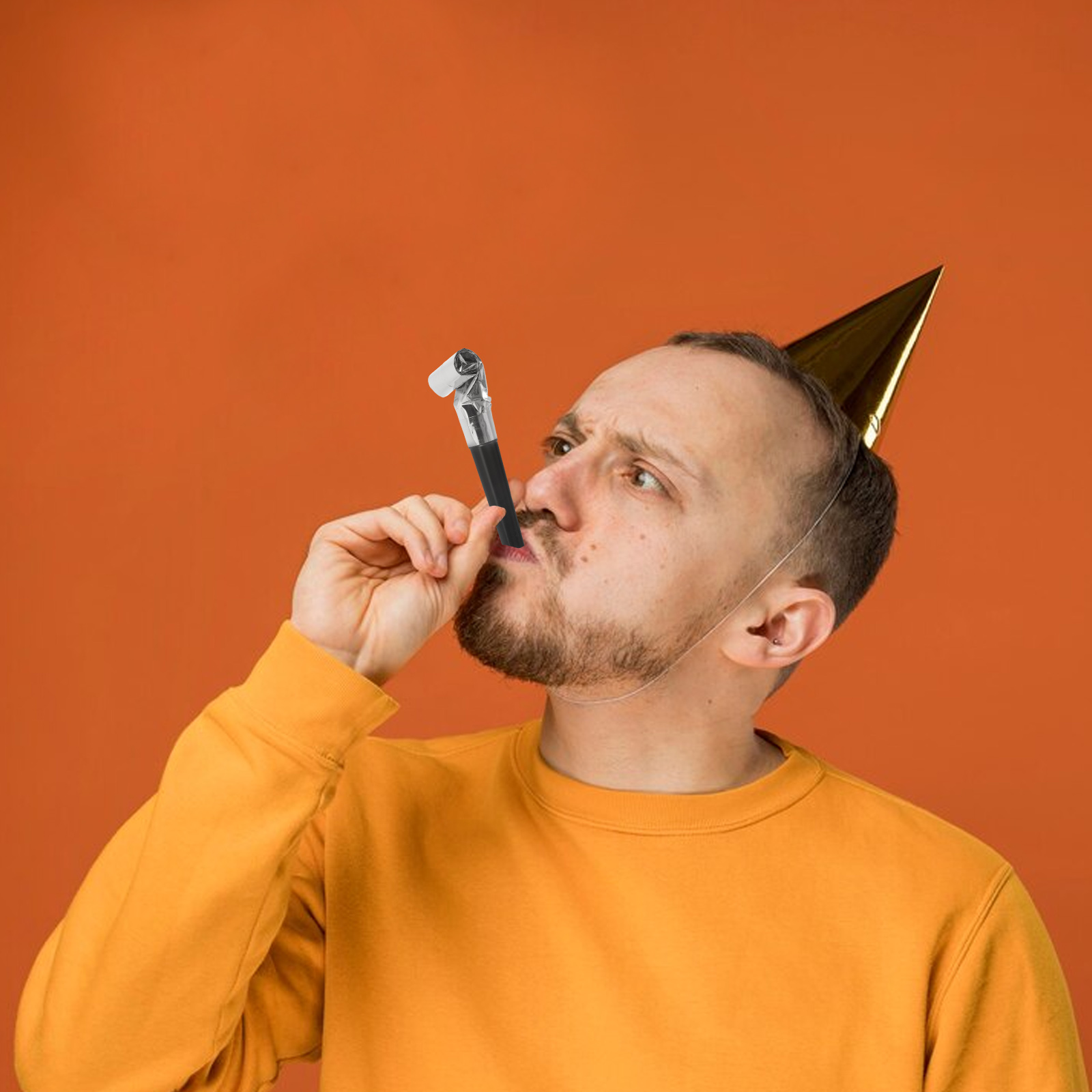 OUNONA 100pcs Birthday Party Noisemakers Blowout Whistles Blower ...